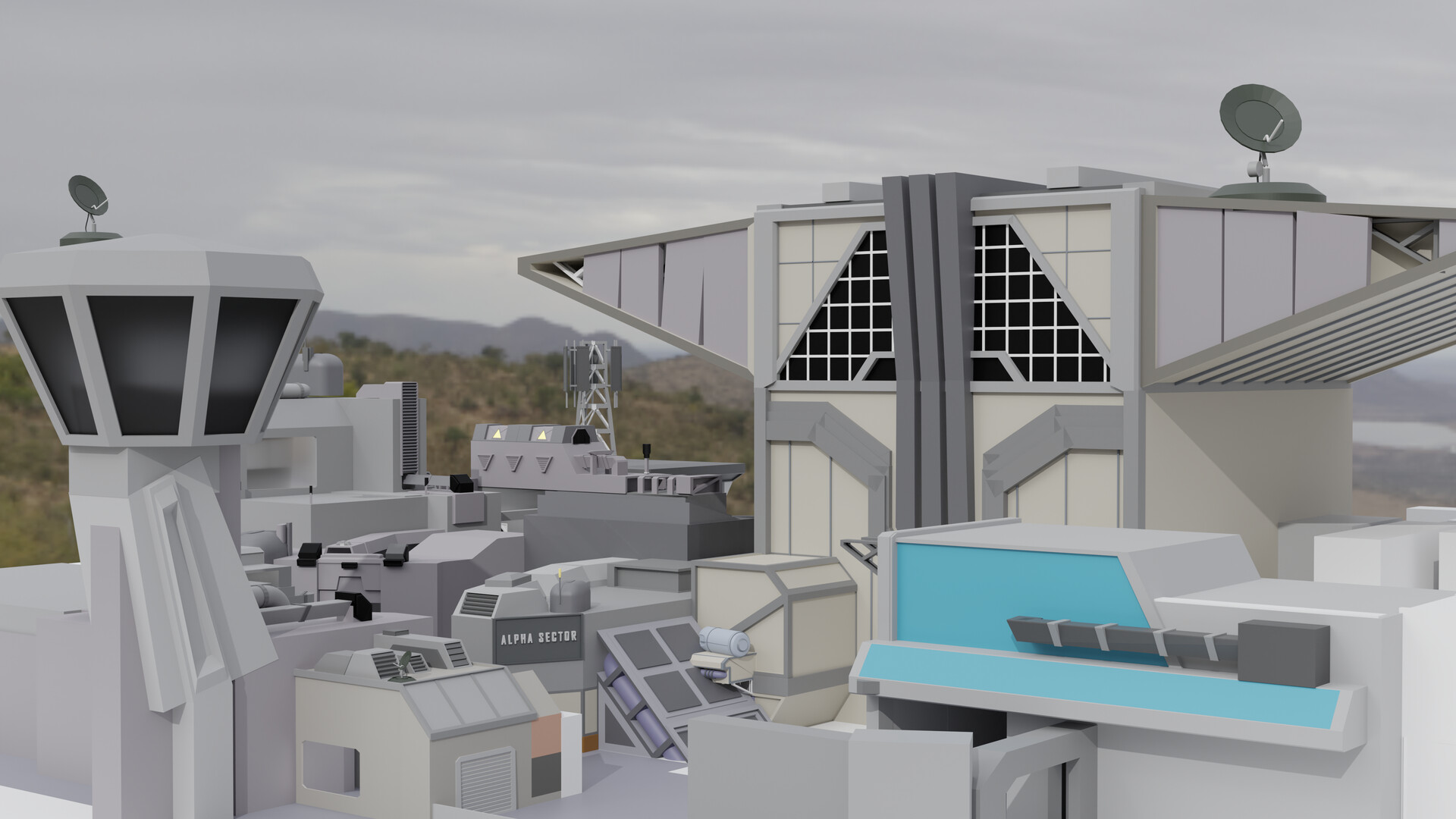 ArtStation - Valorant Map (Fracture)