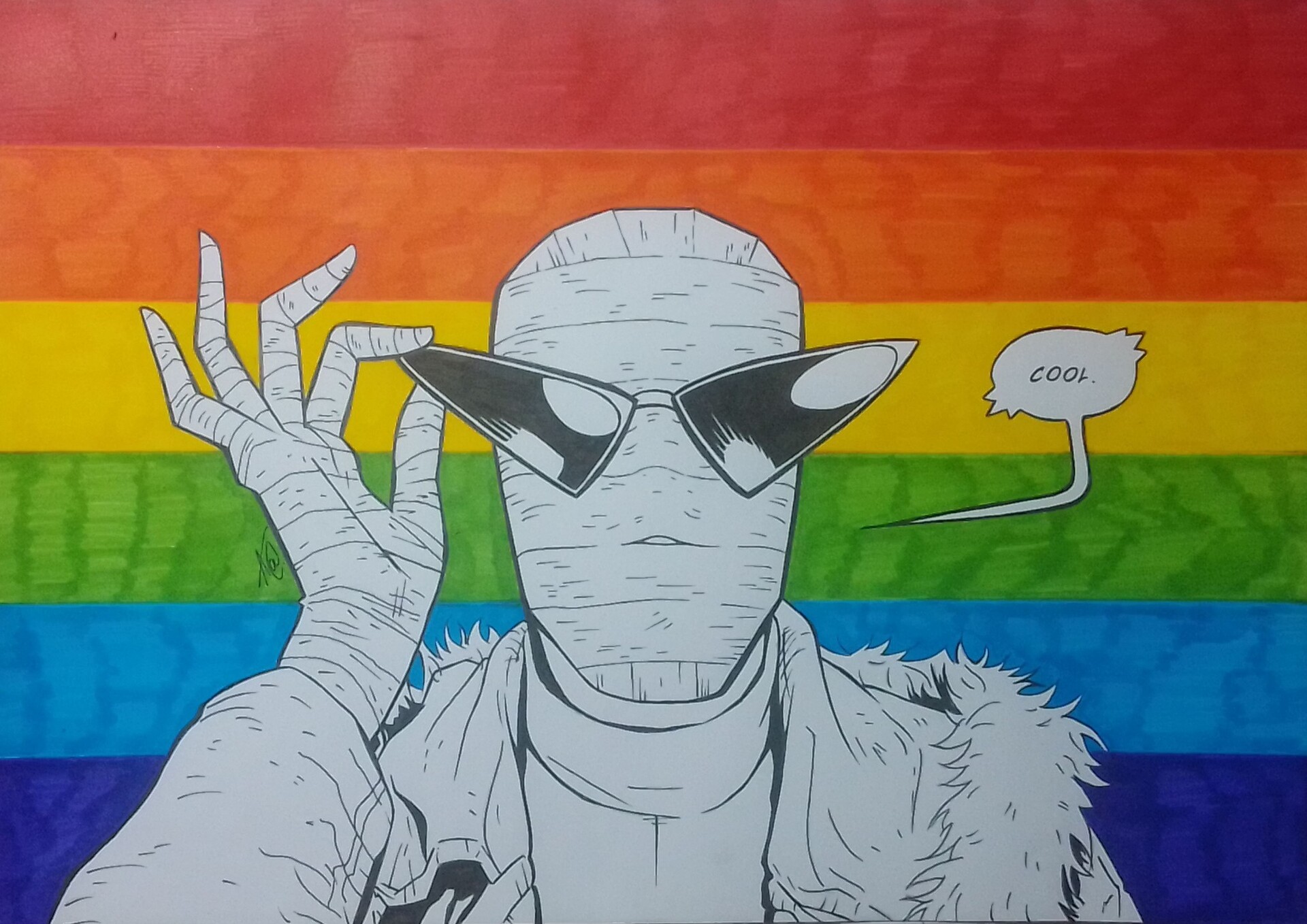 ArtStation - DOOM PATROL - Captain Larry Trainor AKA Negative Man