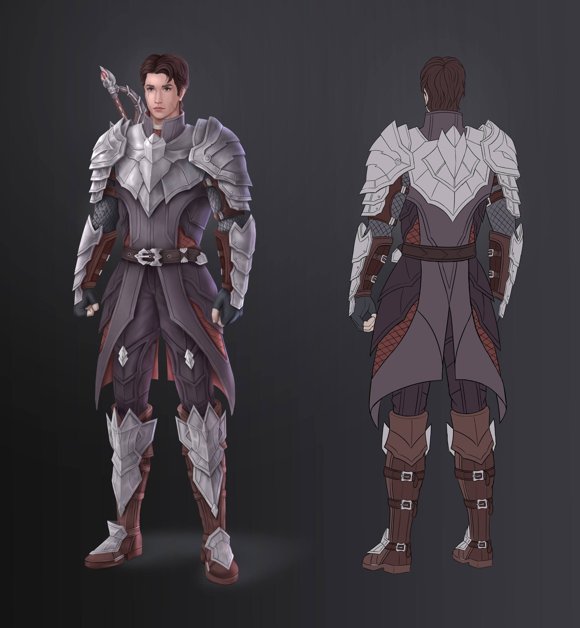 ArtStation - Kirion Brown, project "Guardian Academy"