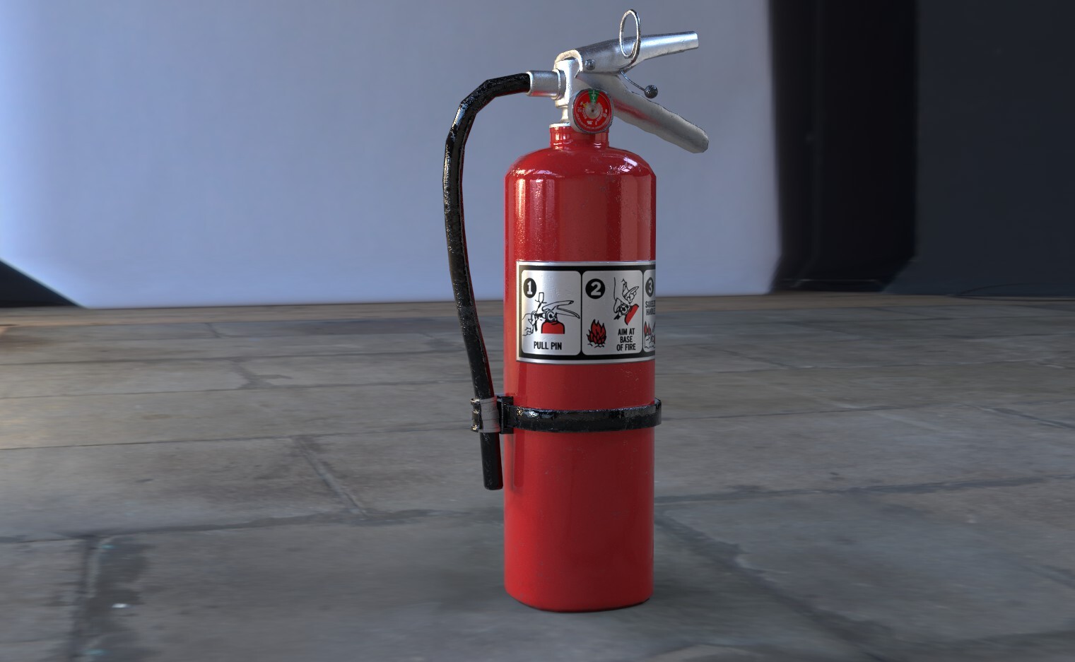 ArtStation - OTIS AR Fire Extinguisher