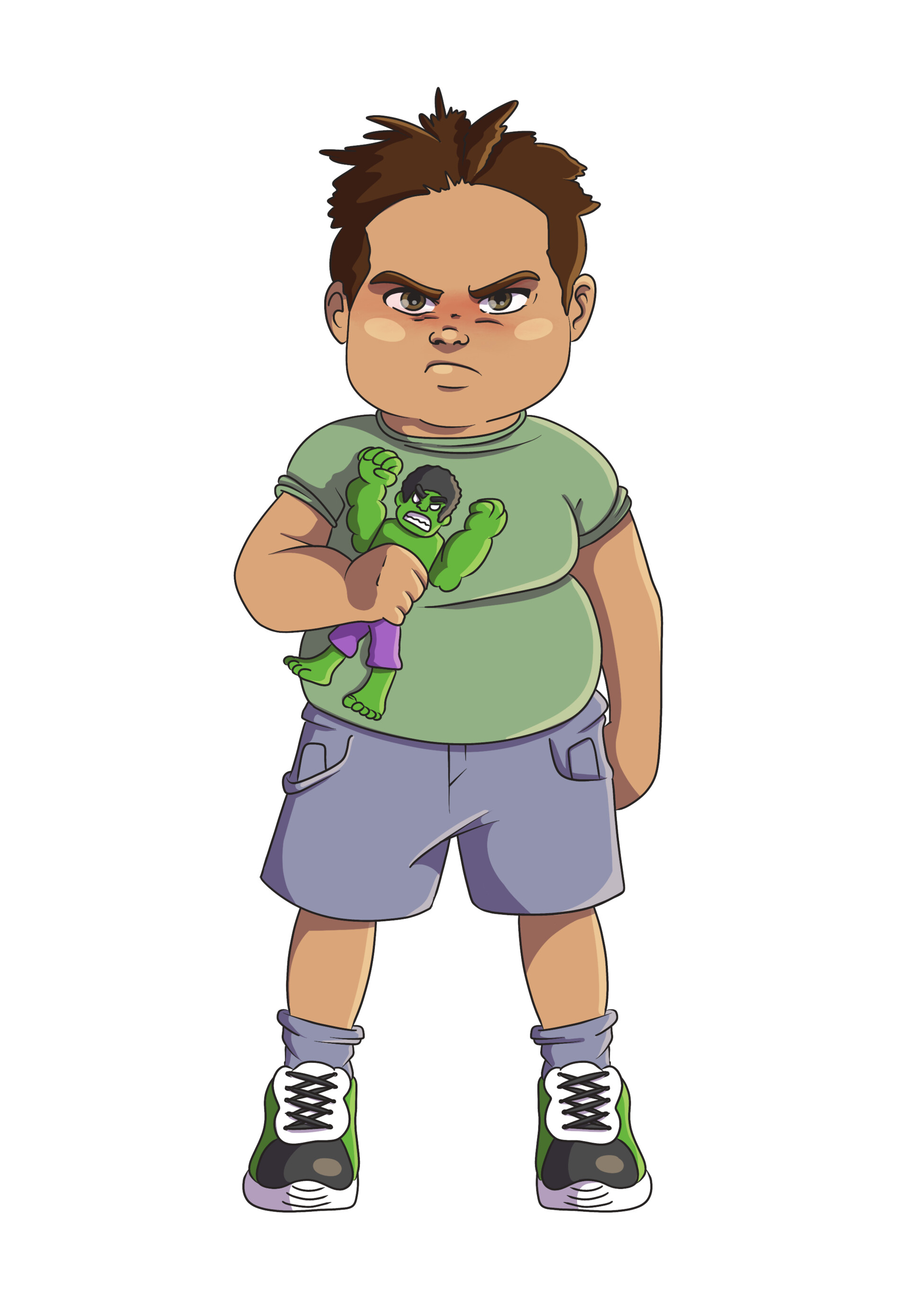 ArtStation - Children - Hulk Boy