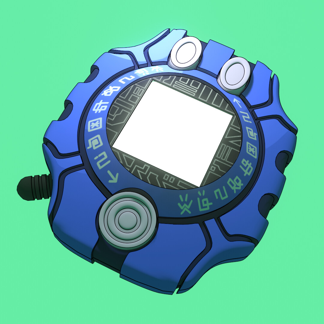 ArtStation - Digimon Digivice