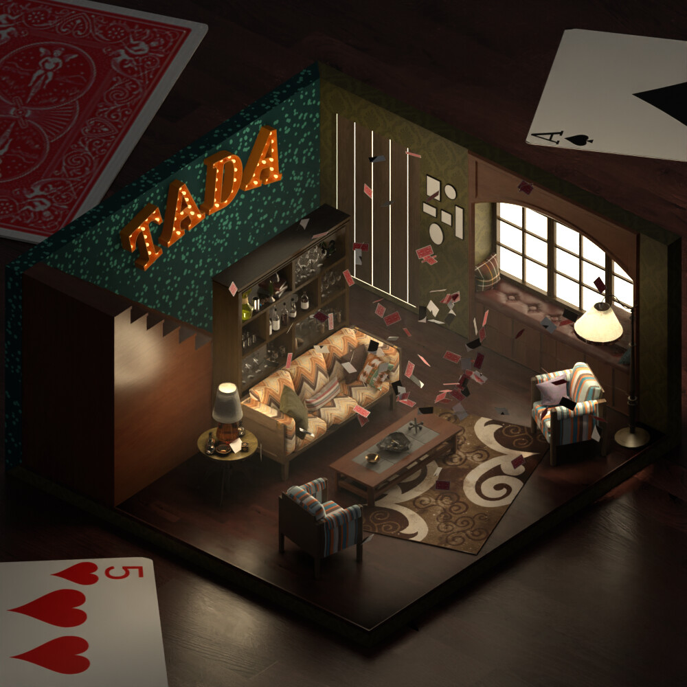 ArtStation - Physical Kids' Cottage