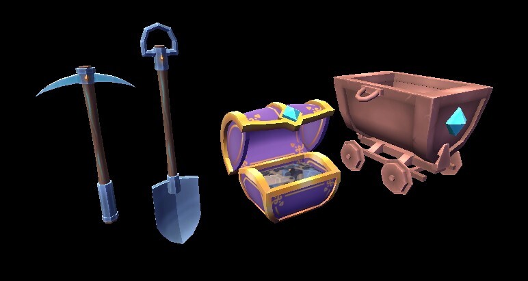 ArtStation - 3D Mine Items