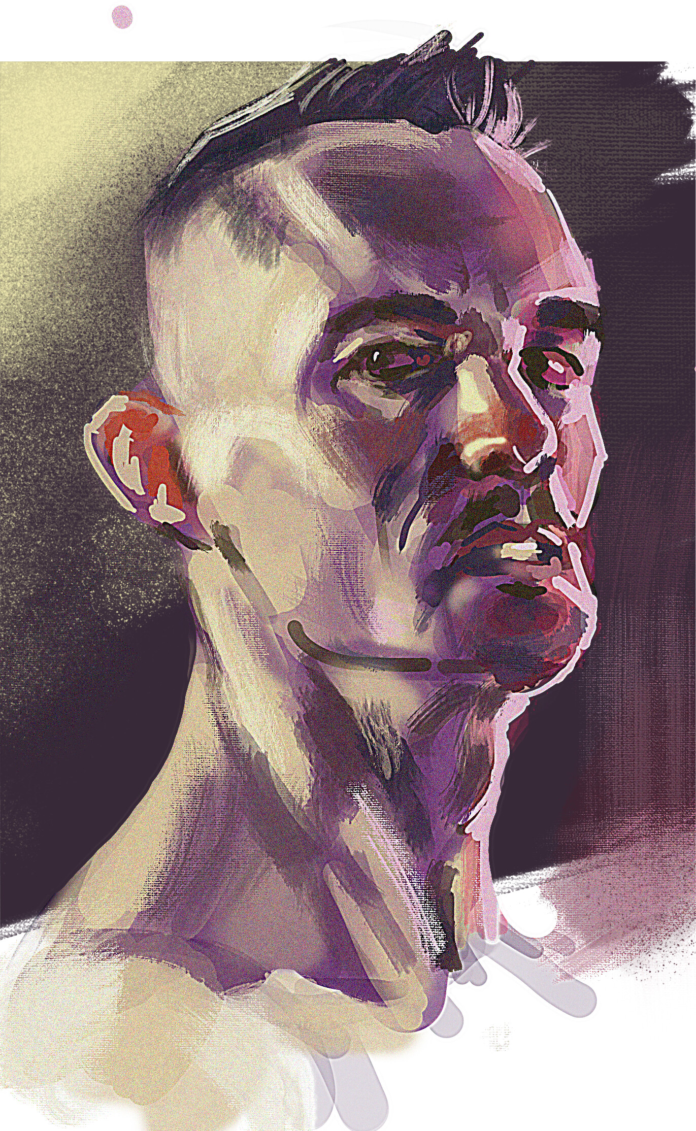 ArtStation - Potrait study 2