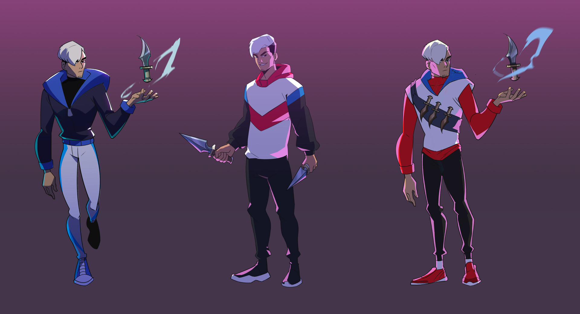 Maximo Montero - Character design SK ROSSI - Inspired by Jet