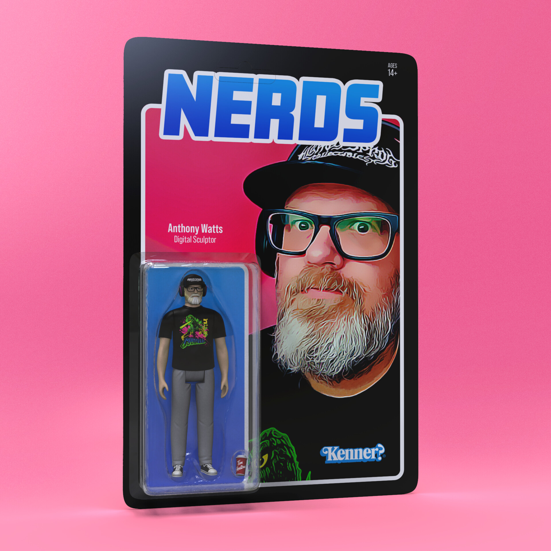 ArtStation - Action Figure Self Portrait