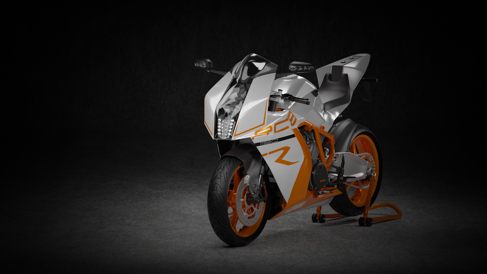 ArtStation - KTM 1190 RC8 The first generation 2008