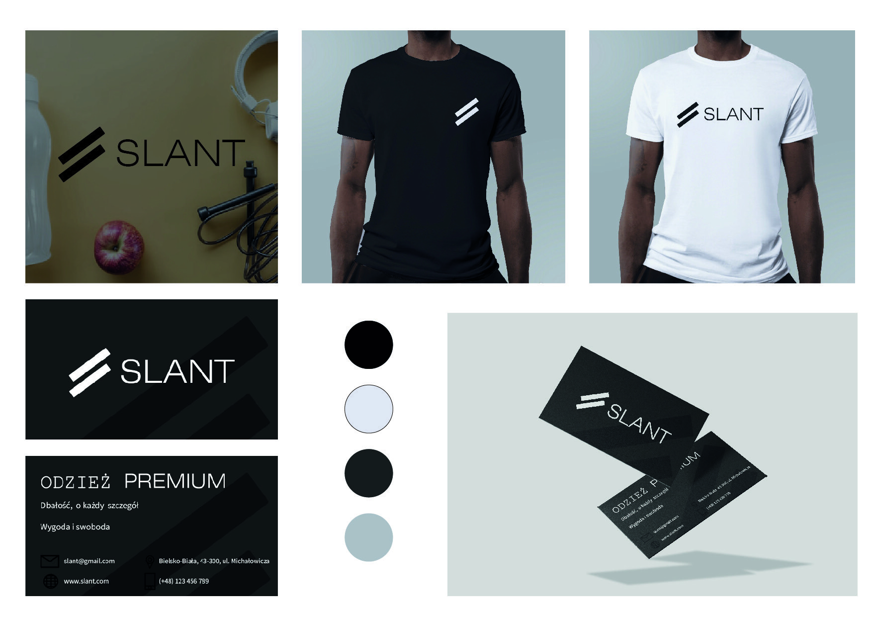ArtStation - Slant - branding project