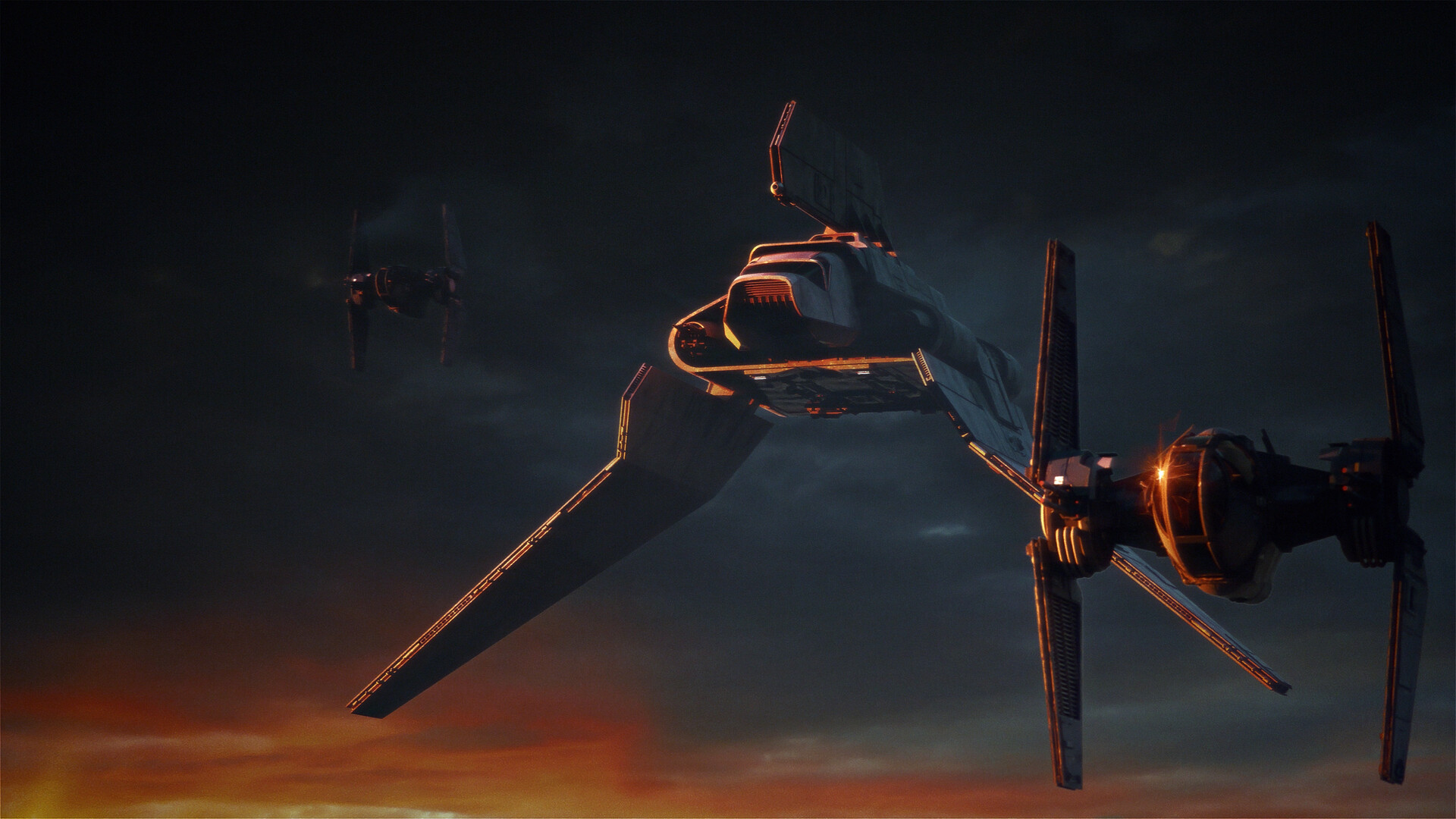 Imperial Theta-class Shuttle, Exterior ( Rendering ) by Angelos ...