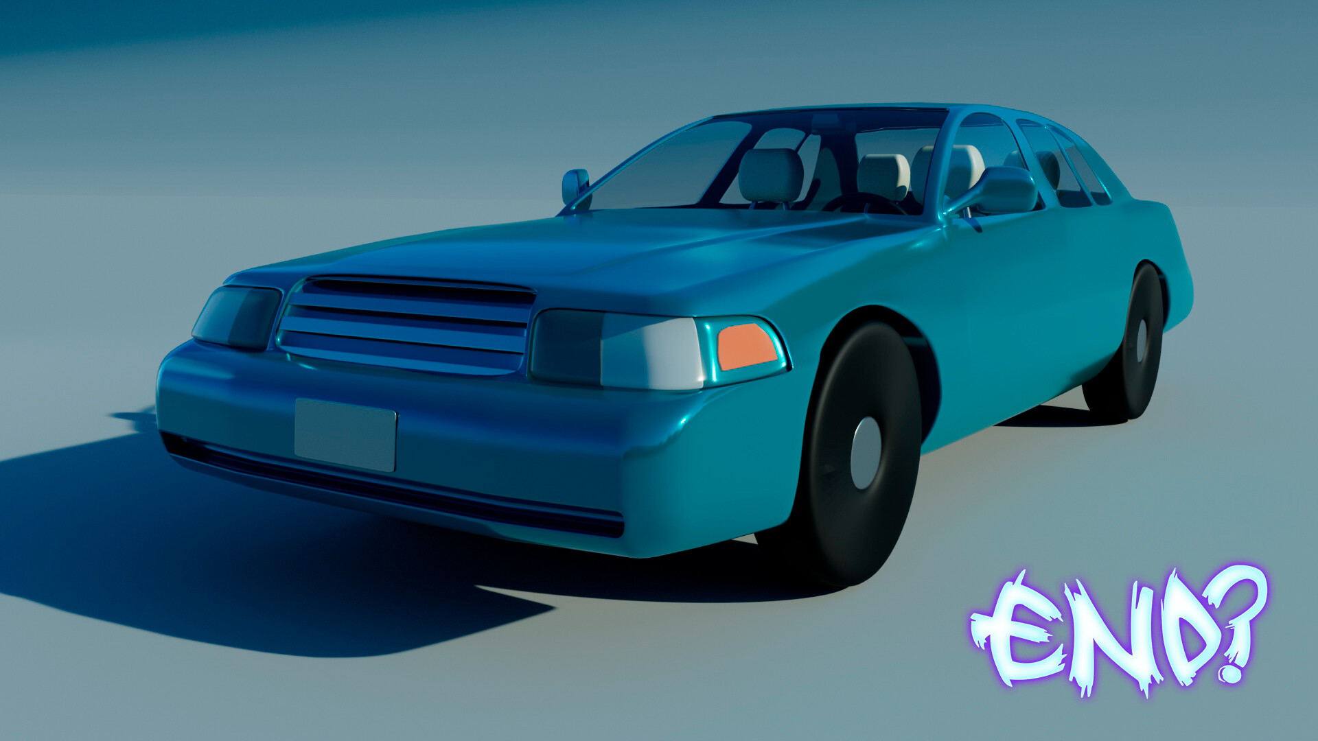 ArtStation - Low Poly Car Model