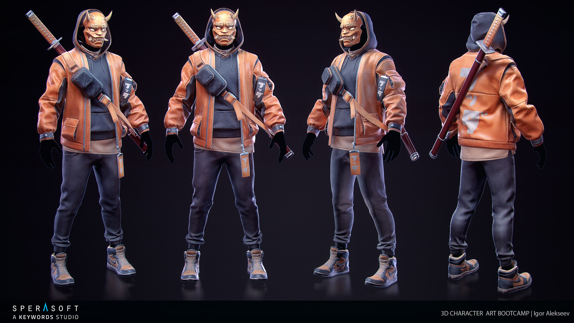 Igor Alekseev - Urban samurai | Sperasoft Art Bootcamp 2022