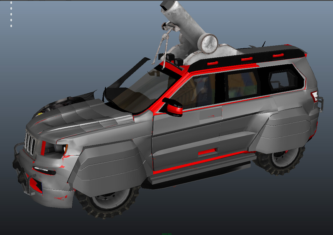 Christopher Walch - Hard Surface Vehicle Work for 2019 Demo: Modeling ...