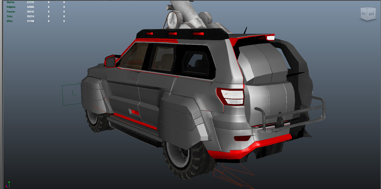 Christopher Walch - Hard Surface Vehicle Work for 2019 Demo: Modeling ...