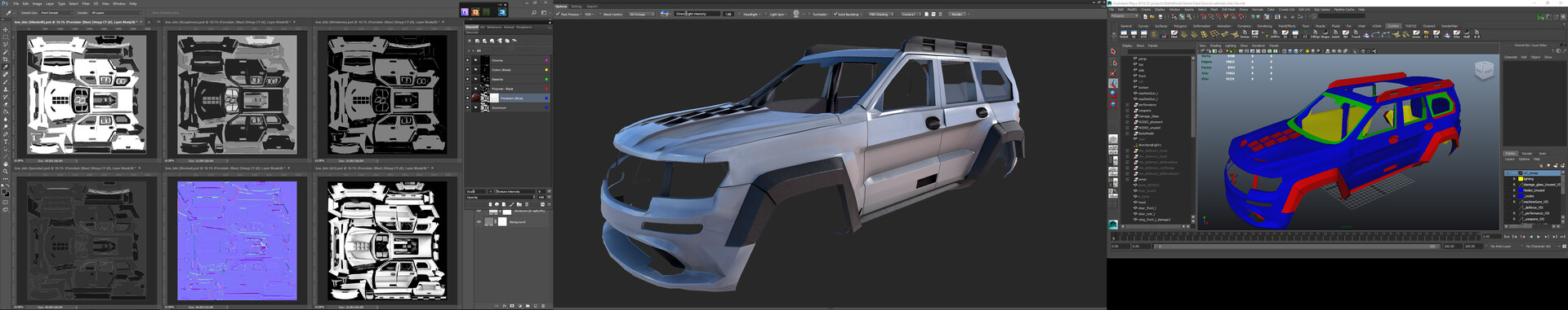 Christopher Walch - Hard Surface Vehicle Work for 2019 Demo: Modeling ...