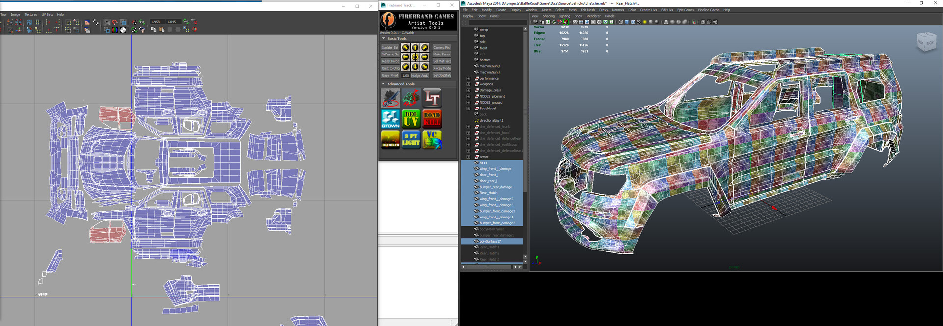 Christopher Walch - Hard Surface Vehicle Work for 2019 Demo: Modeling ...
