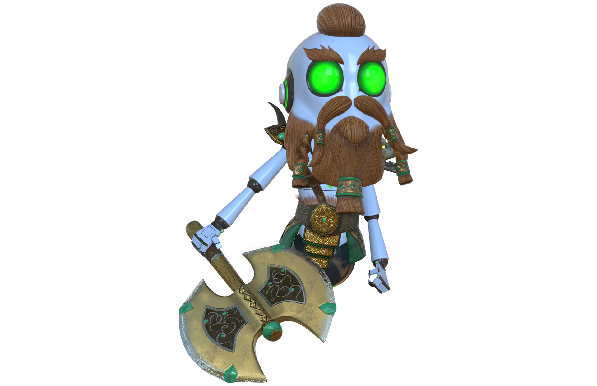 ArtStation - Dwarf Warrior NFT