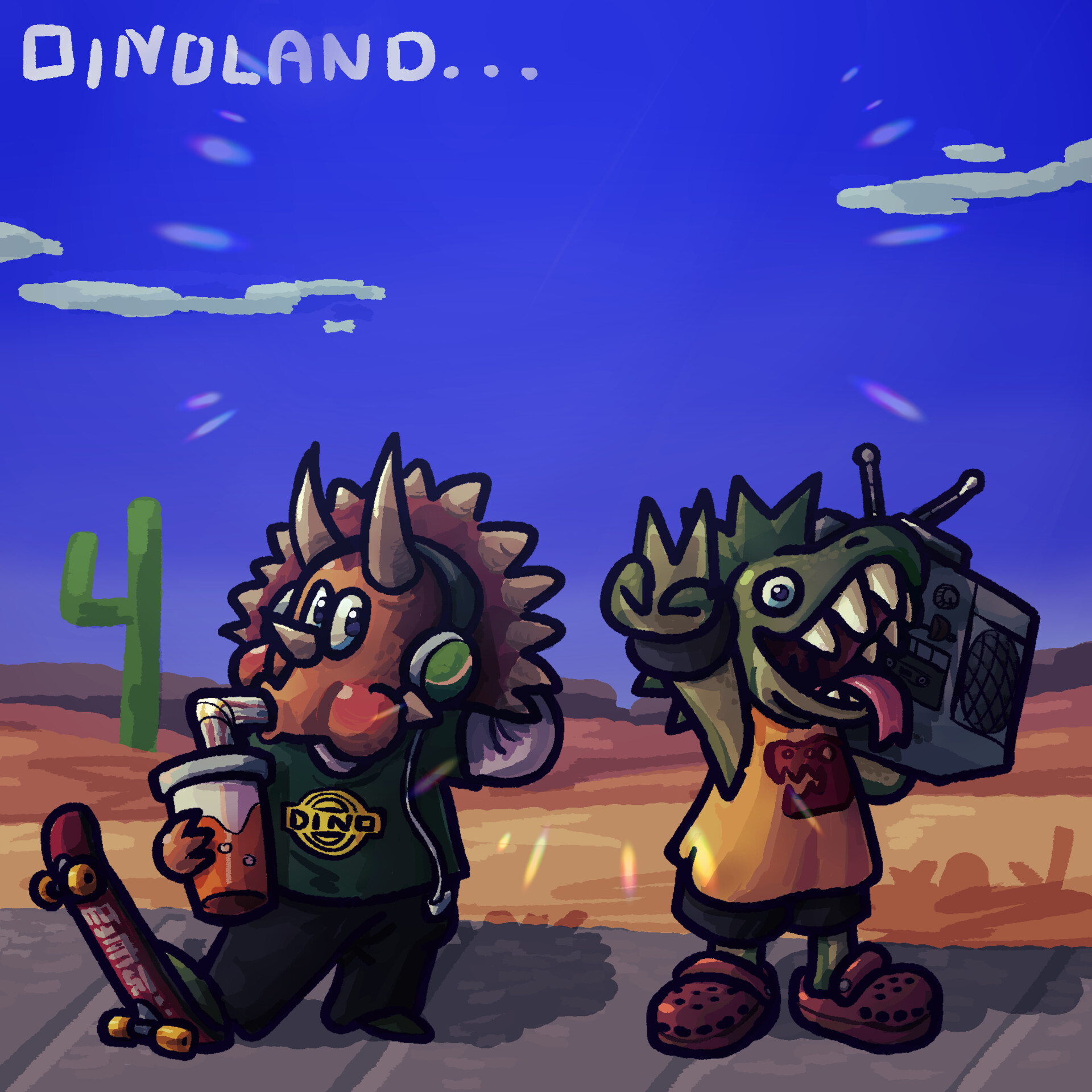 ArtStation - DINOLAND + DINOCITY