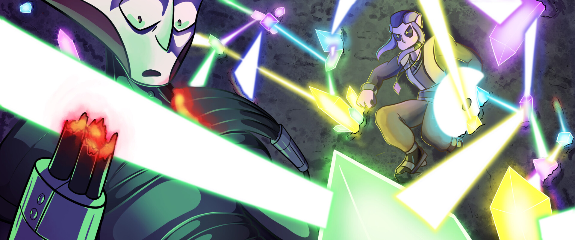 ArtStation - Star Wars Fan Fight (Key frame)