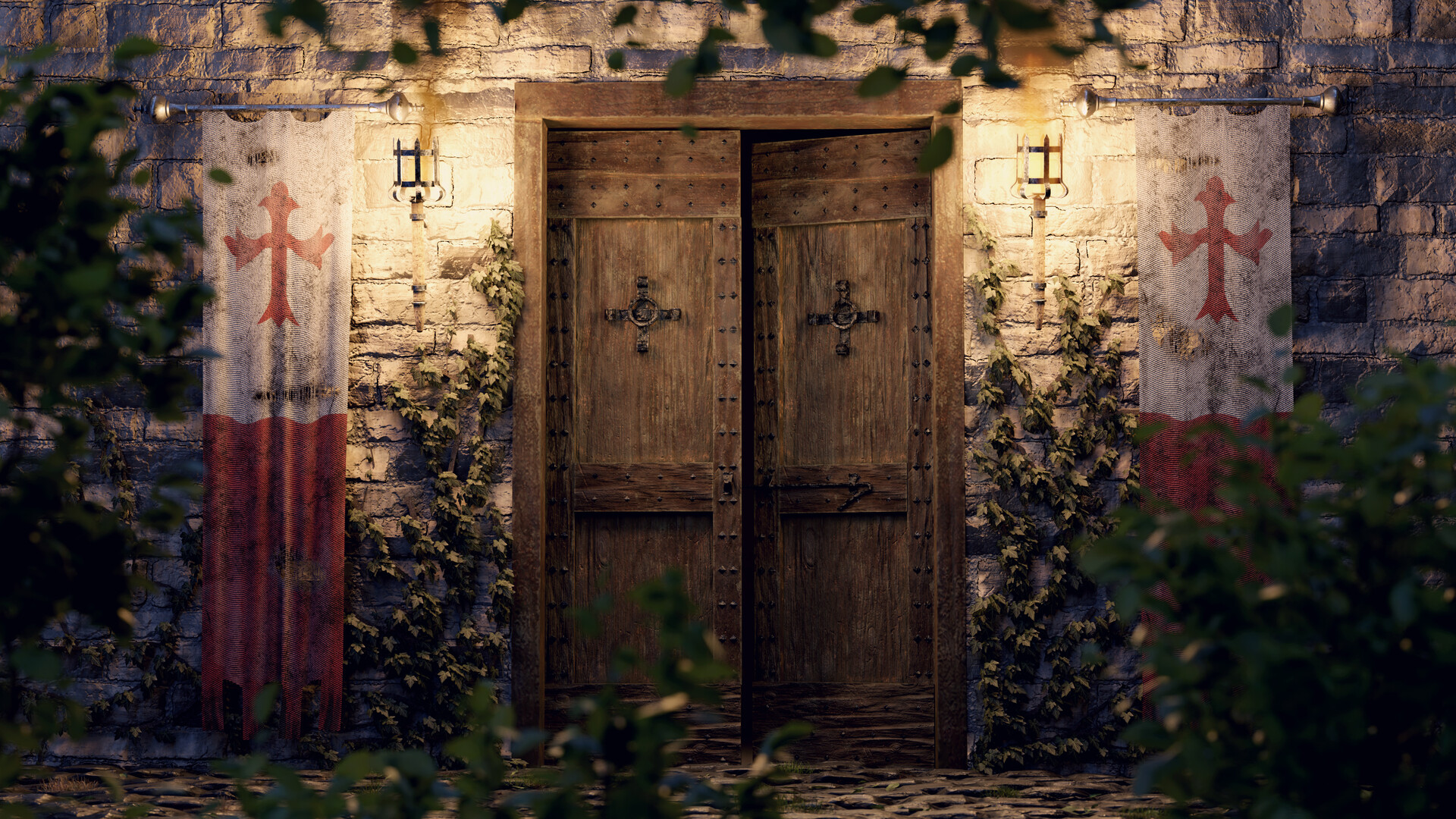 ArtStation - Medieval Door