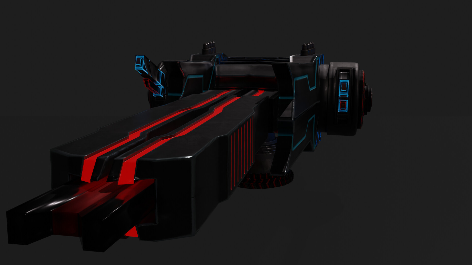 ArtStation - Sci-fi Cannon / Turret