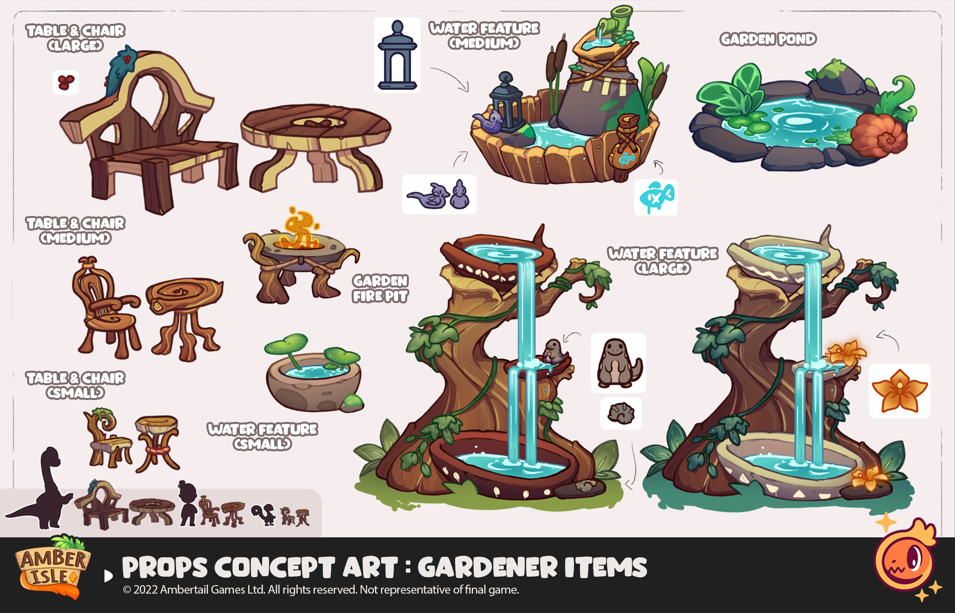 Inès Rotzinger - Amber Isle - Gardener Props - Coastal & Moutain Props