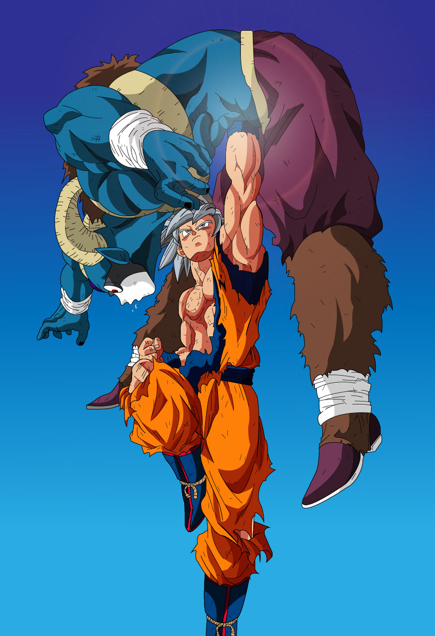 ArtStation - Goku vs Moro