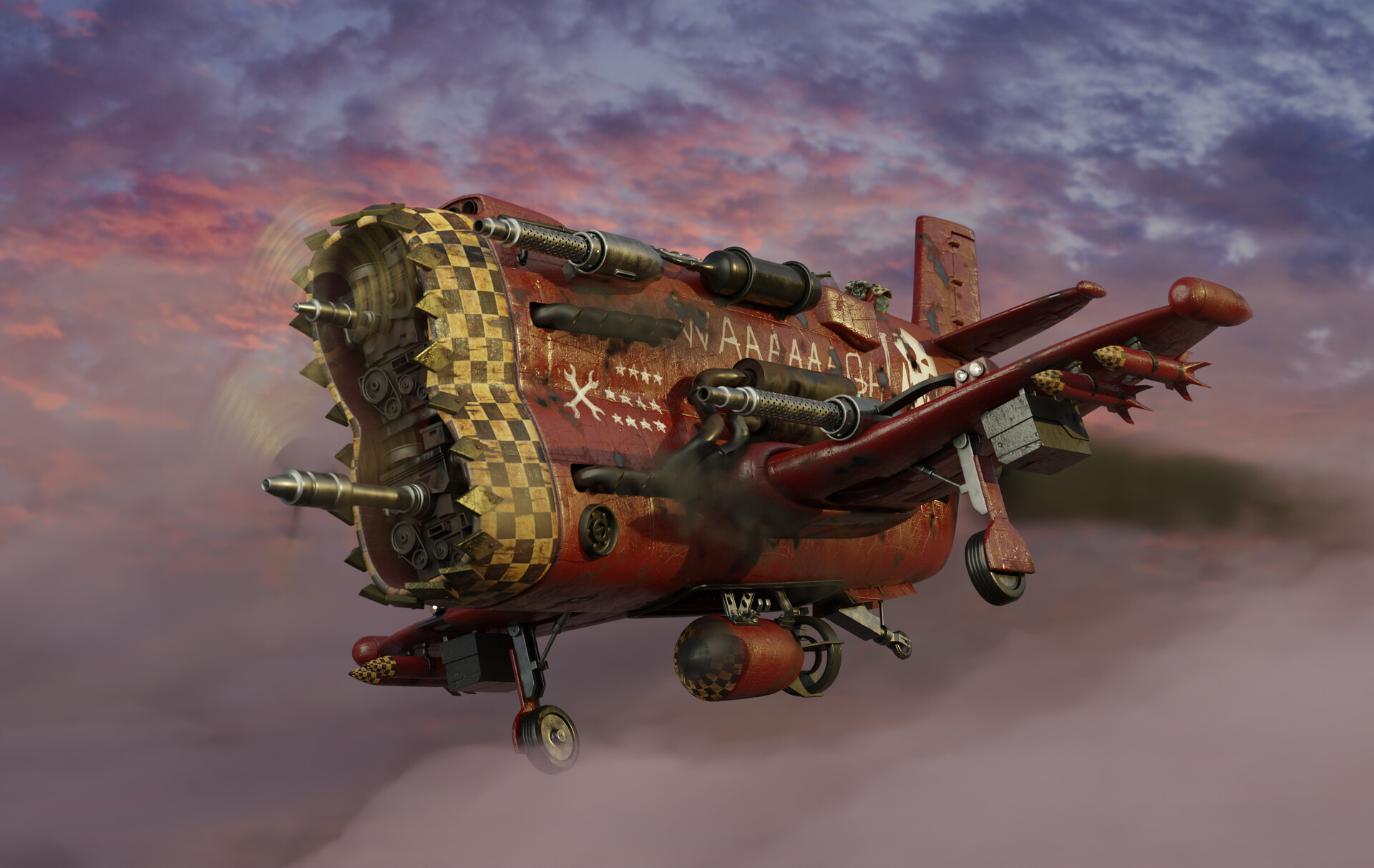 ArtStation - Ork plane