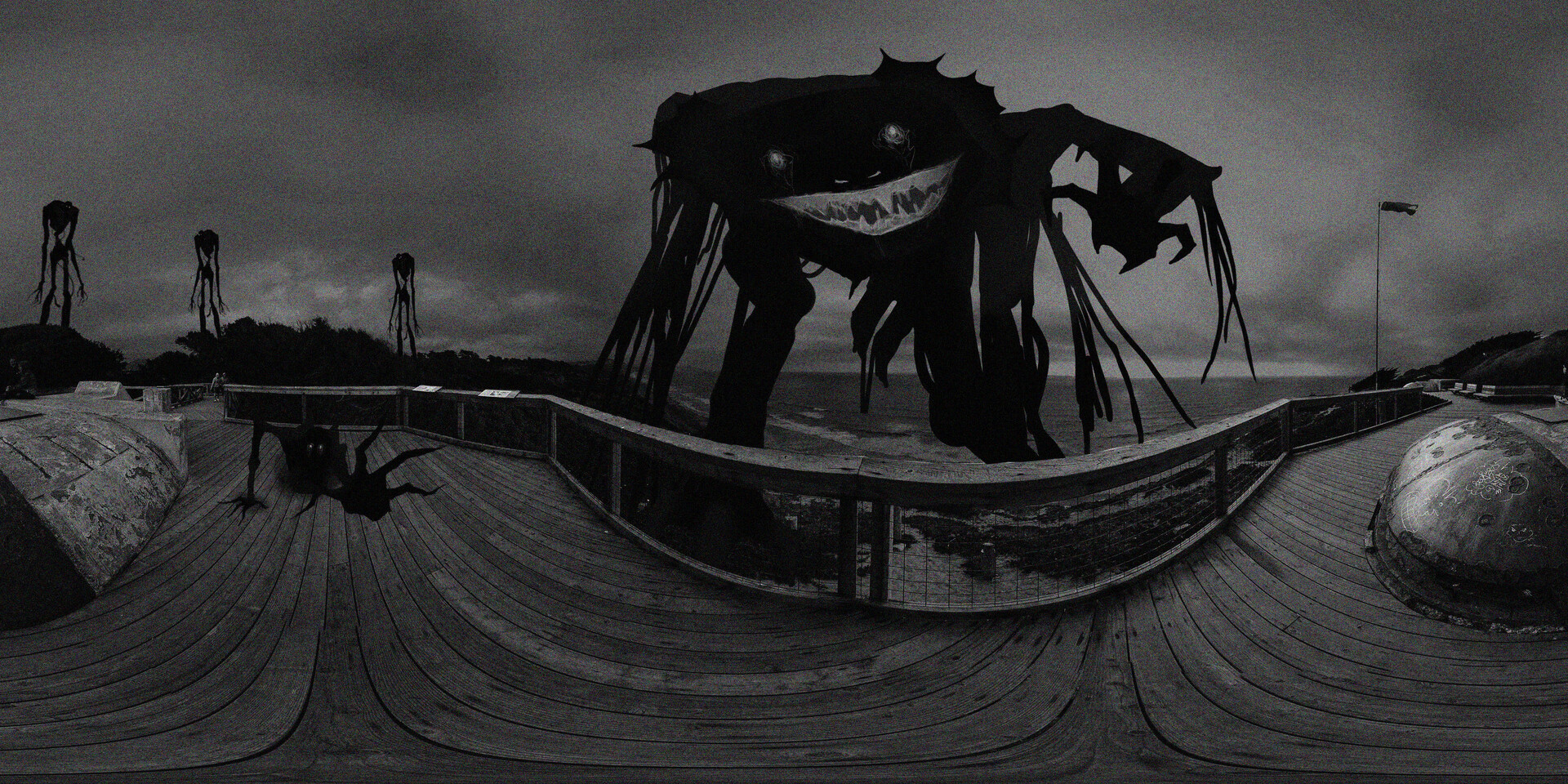 ArtStation - Demon intervention - Panoramic image