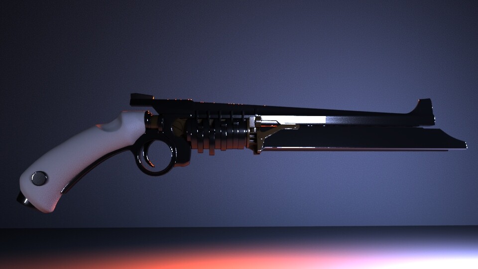 ArtStation - Fantasy Pistol 1