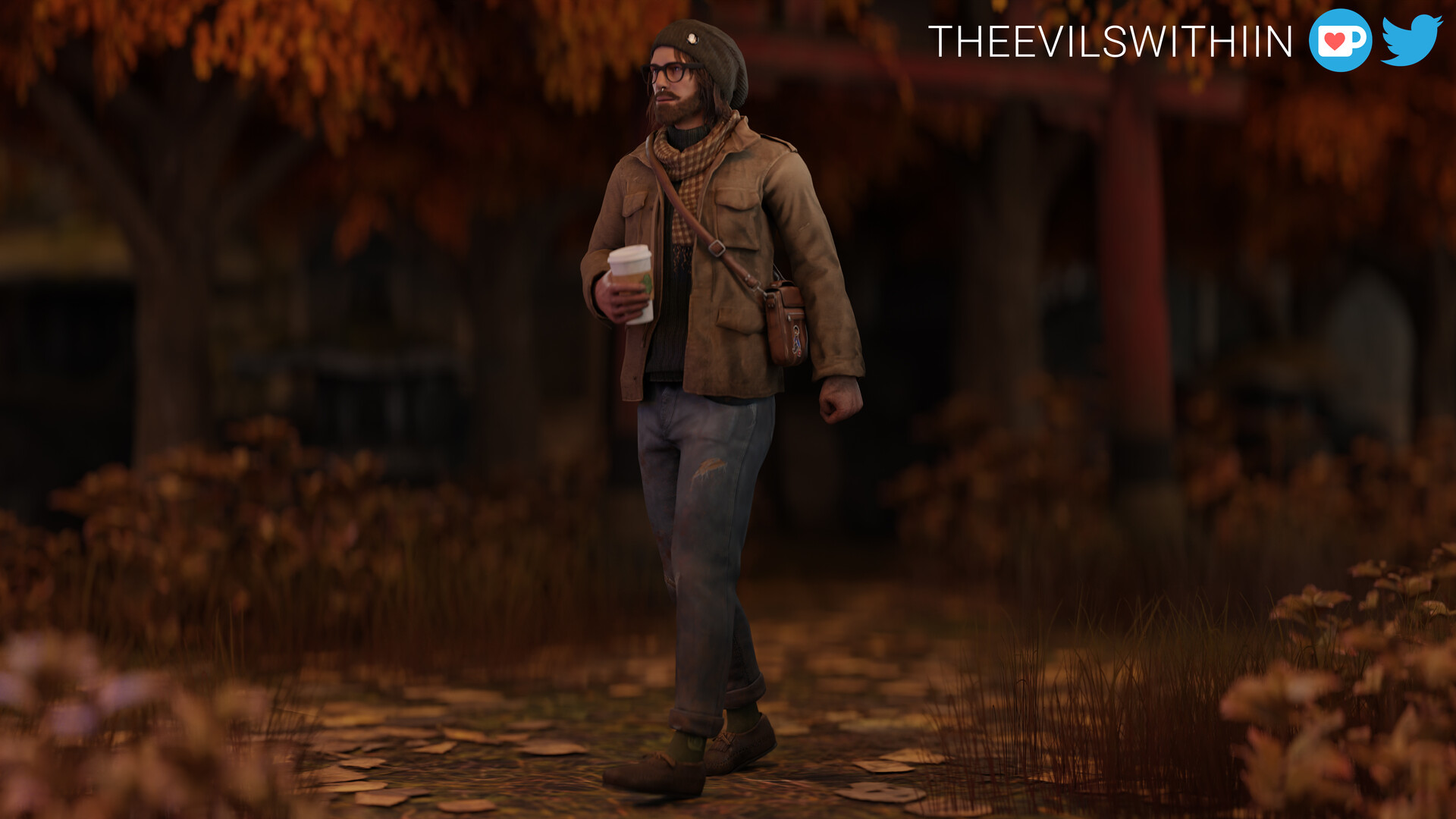 ArtStation - Dead By Daylight Custom Skin| Felix Richter's 'Fall Coffee ...