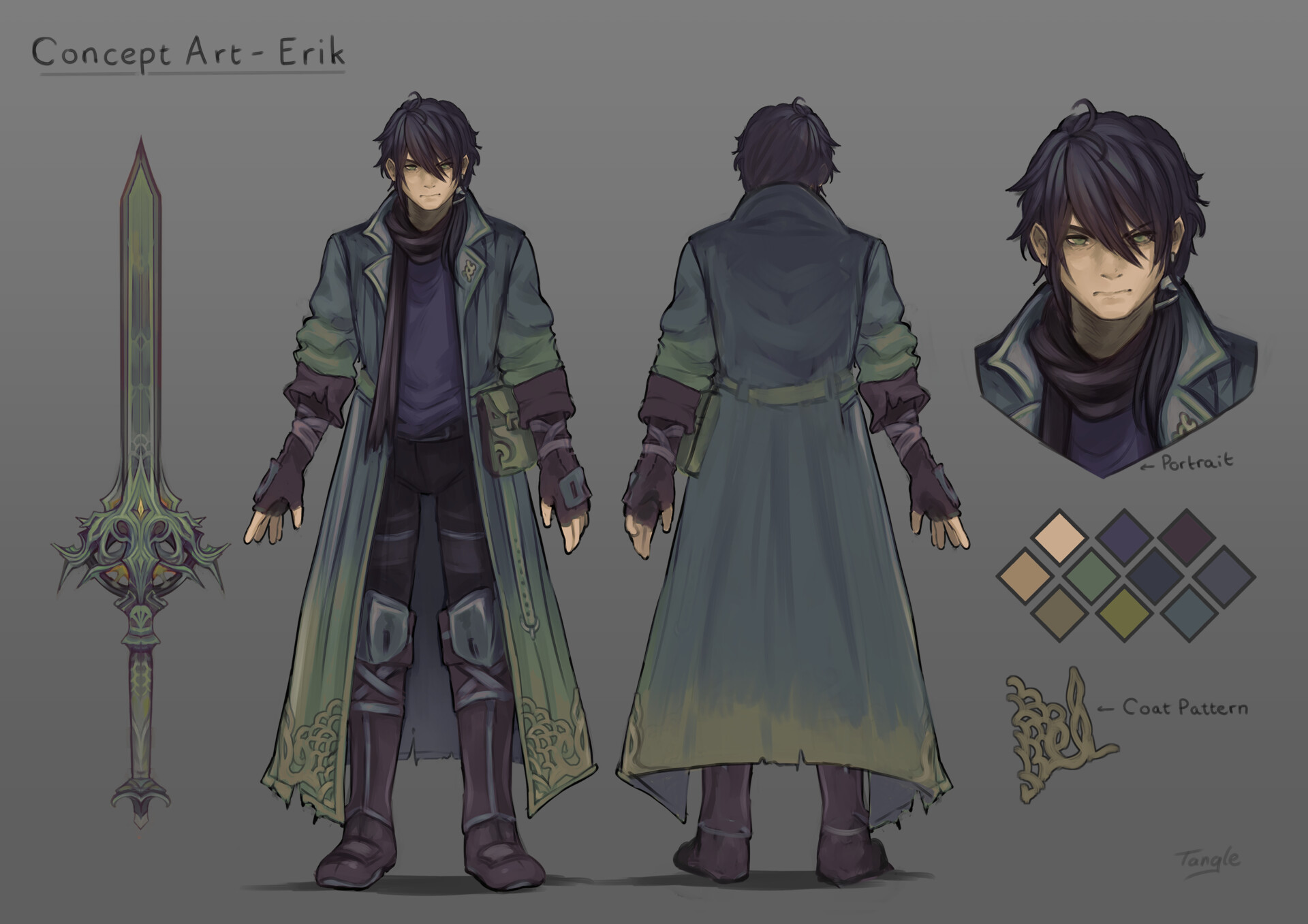 ArtStation - Concept Art - Swordsman