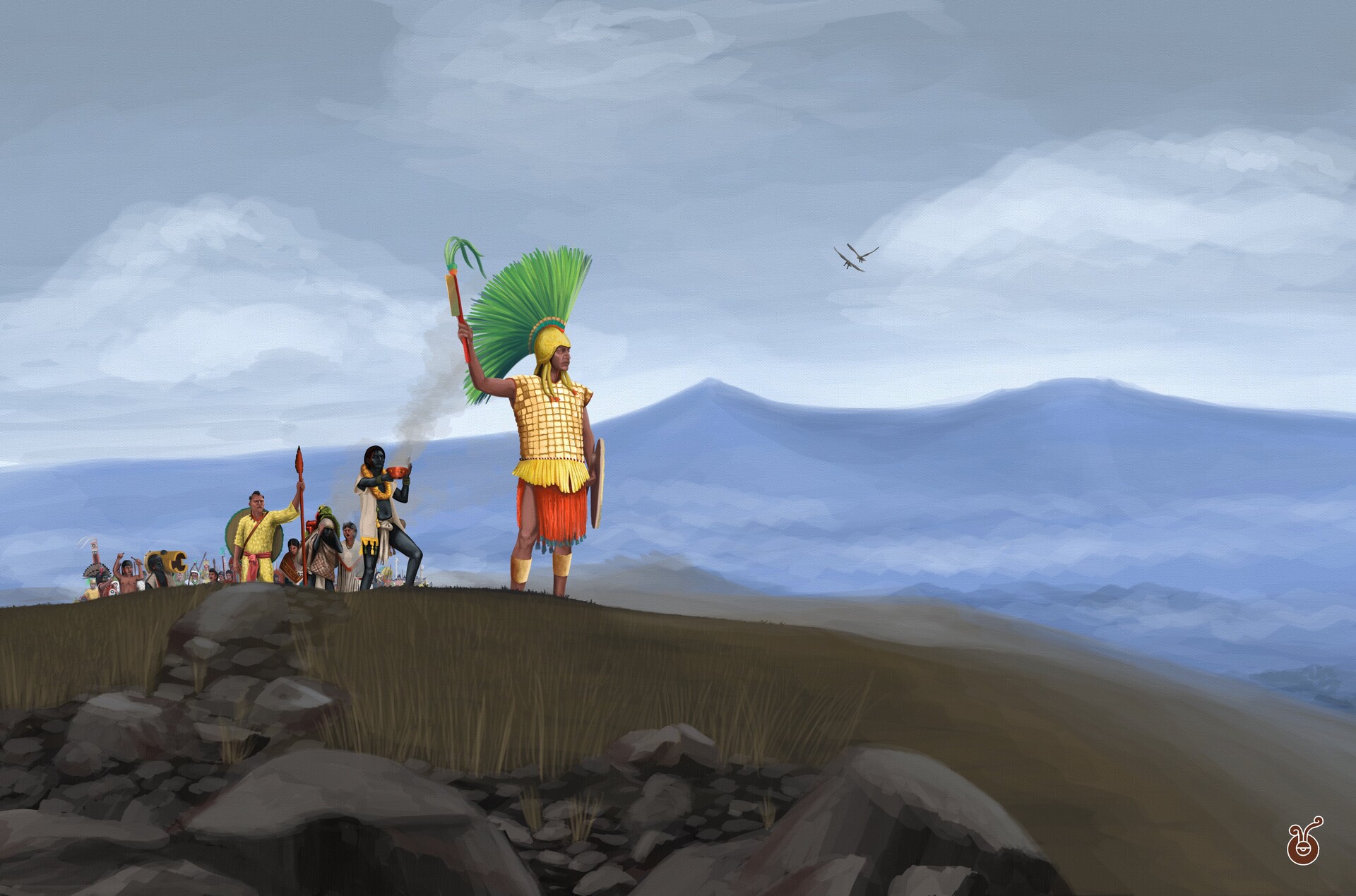 ArtStation - The siege of Tlaxcala 1518