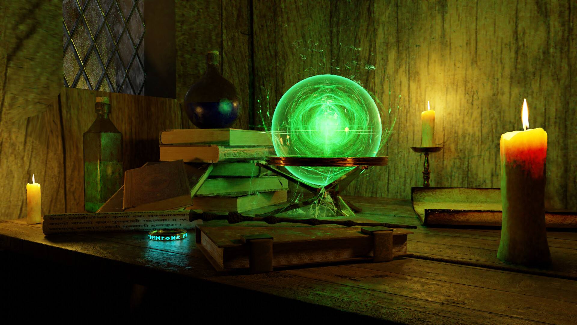 ArtStation - The Alchemist Desk