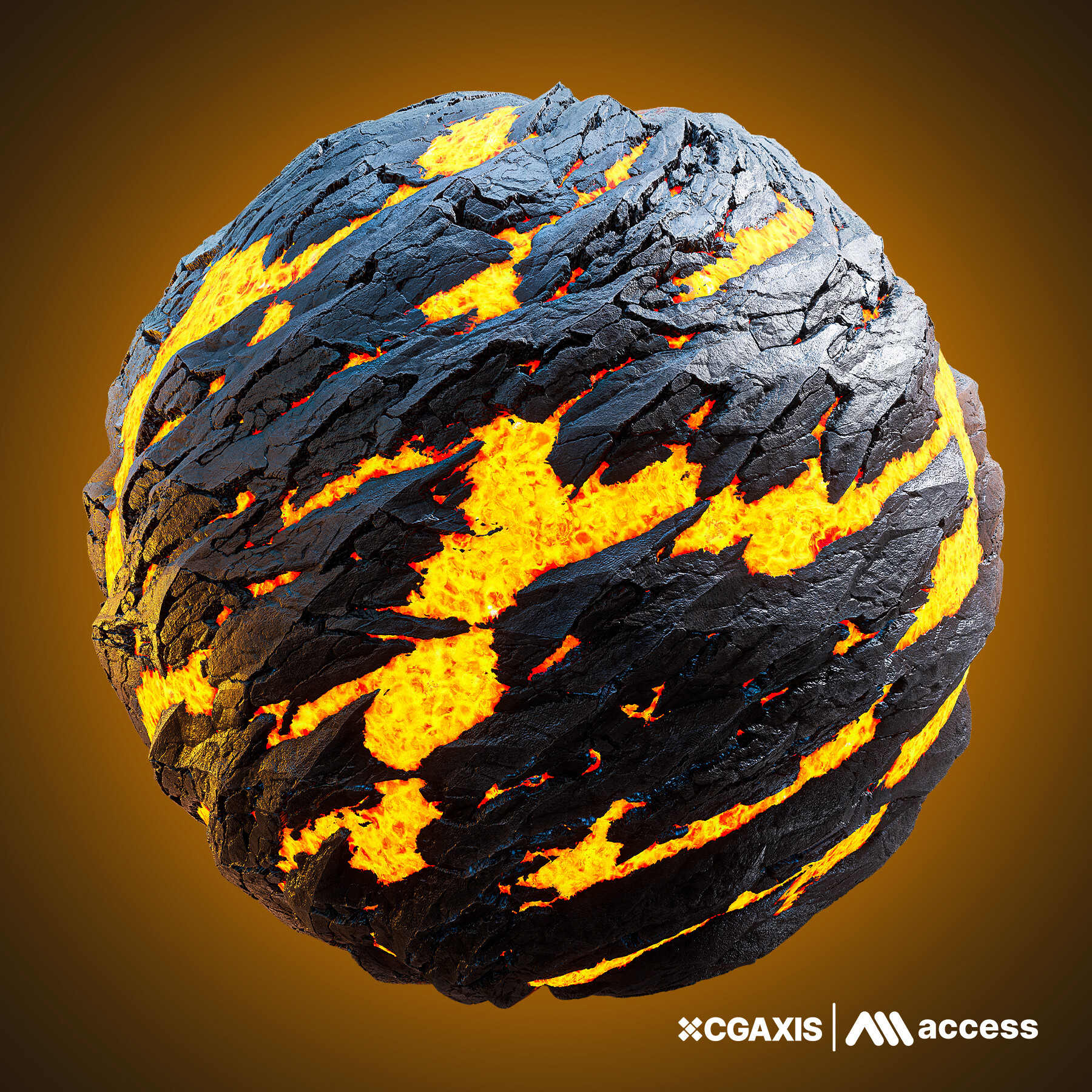 ArtStation - Lava (PBR material x PBR texture)