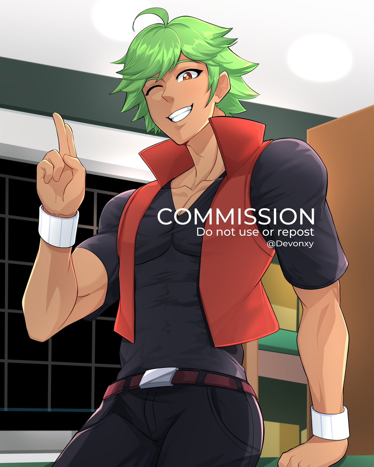 Devonxy - Half Body Commission