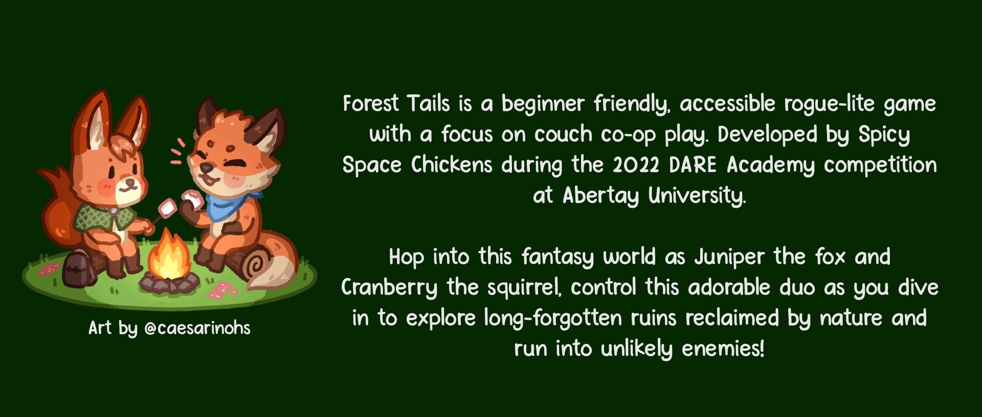 Charlotte Wilkinson - User Interface - Forest Tails Prototype | DARE ...