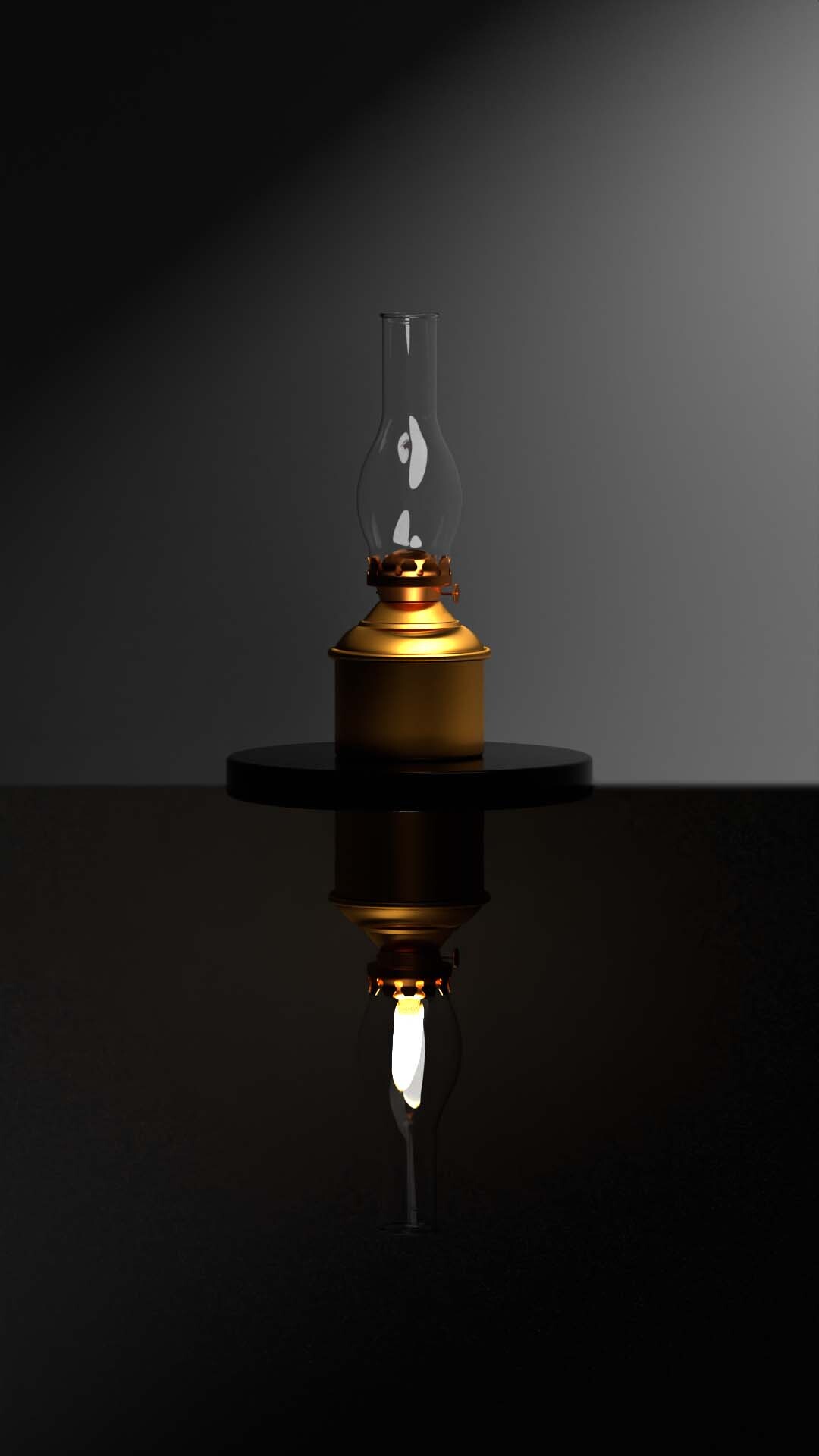 ArtStation - Oil Lamp