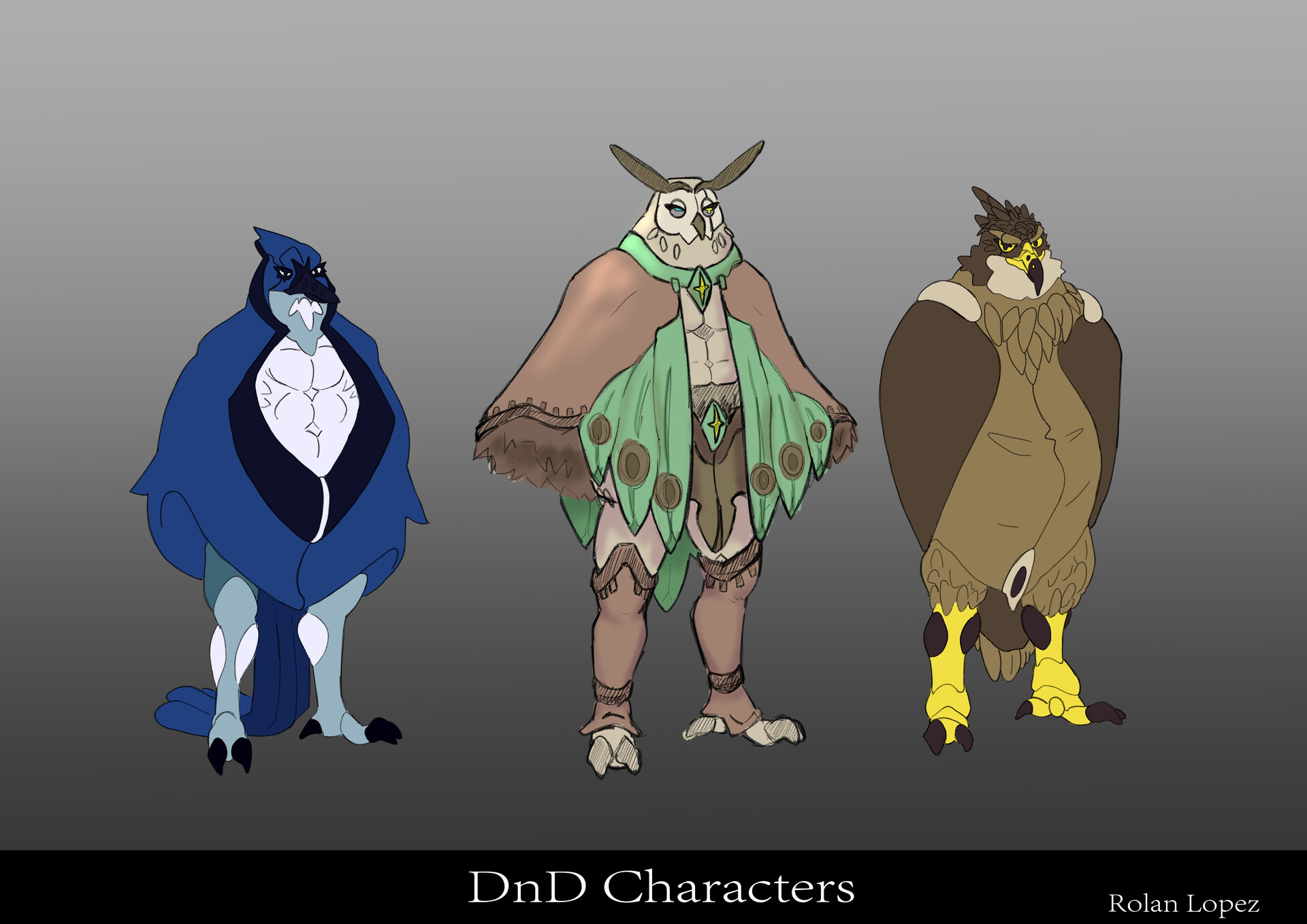 ArtStation - DnD Characters