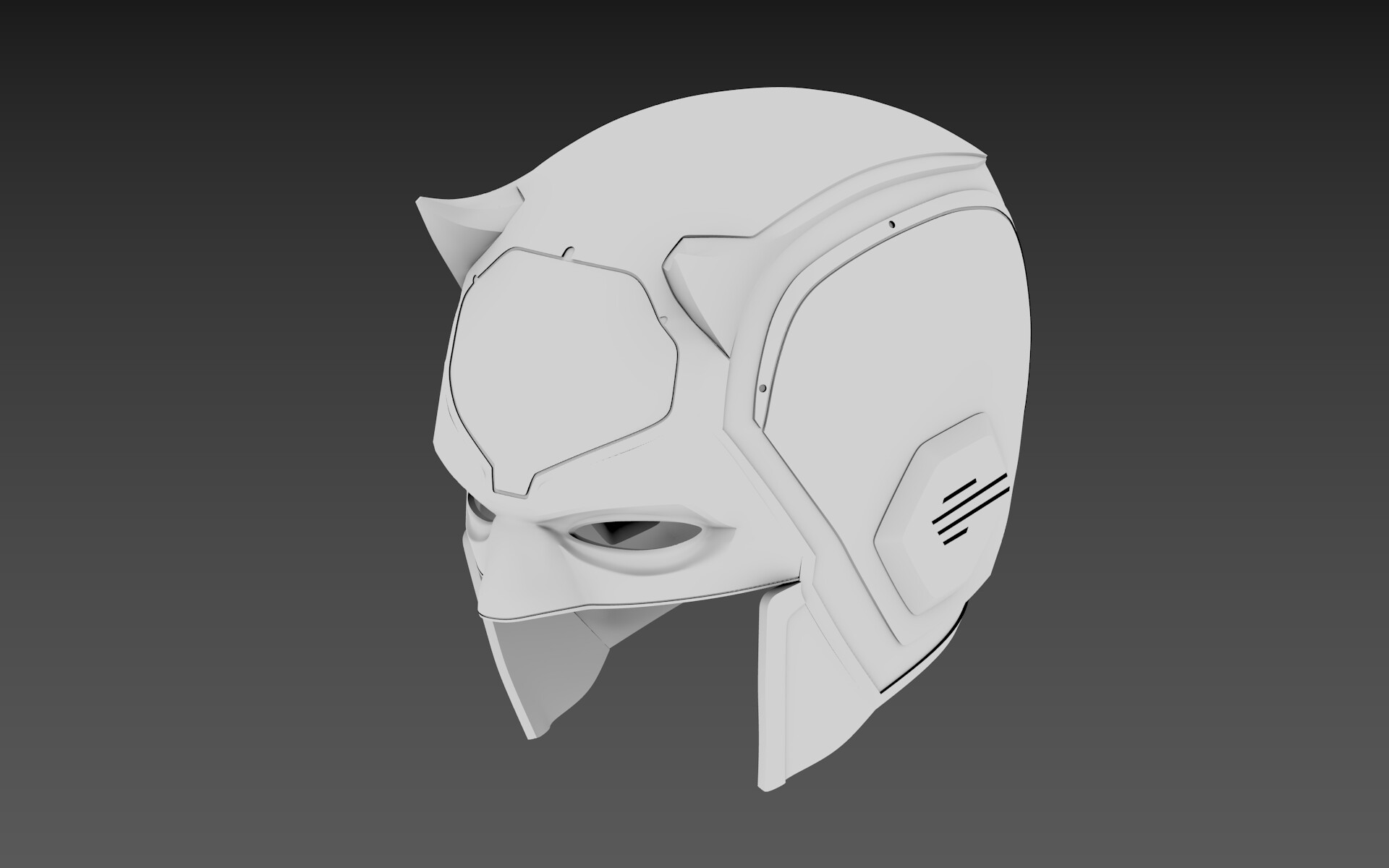 ArtStation - Daredevil Helmet, season 1