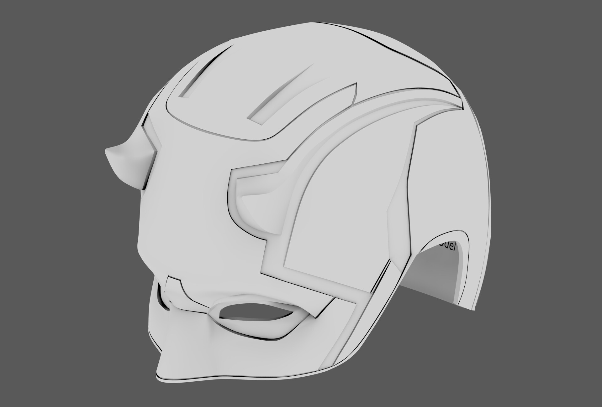 ArtStation - Daredevil Helmet, season 2