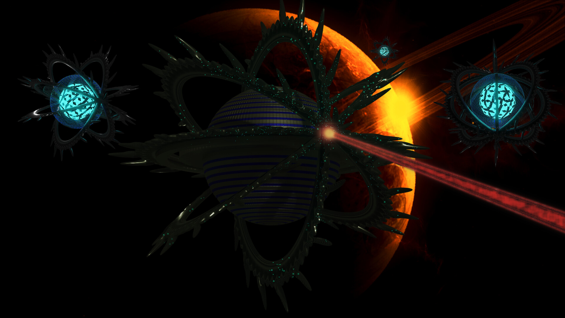 ArtStation - Alien Weapons Platform.