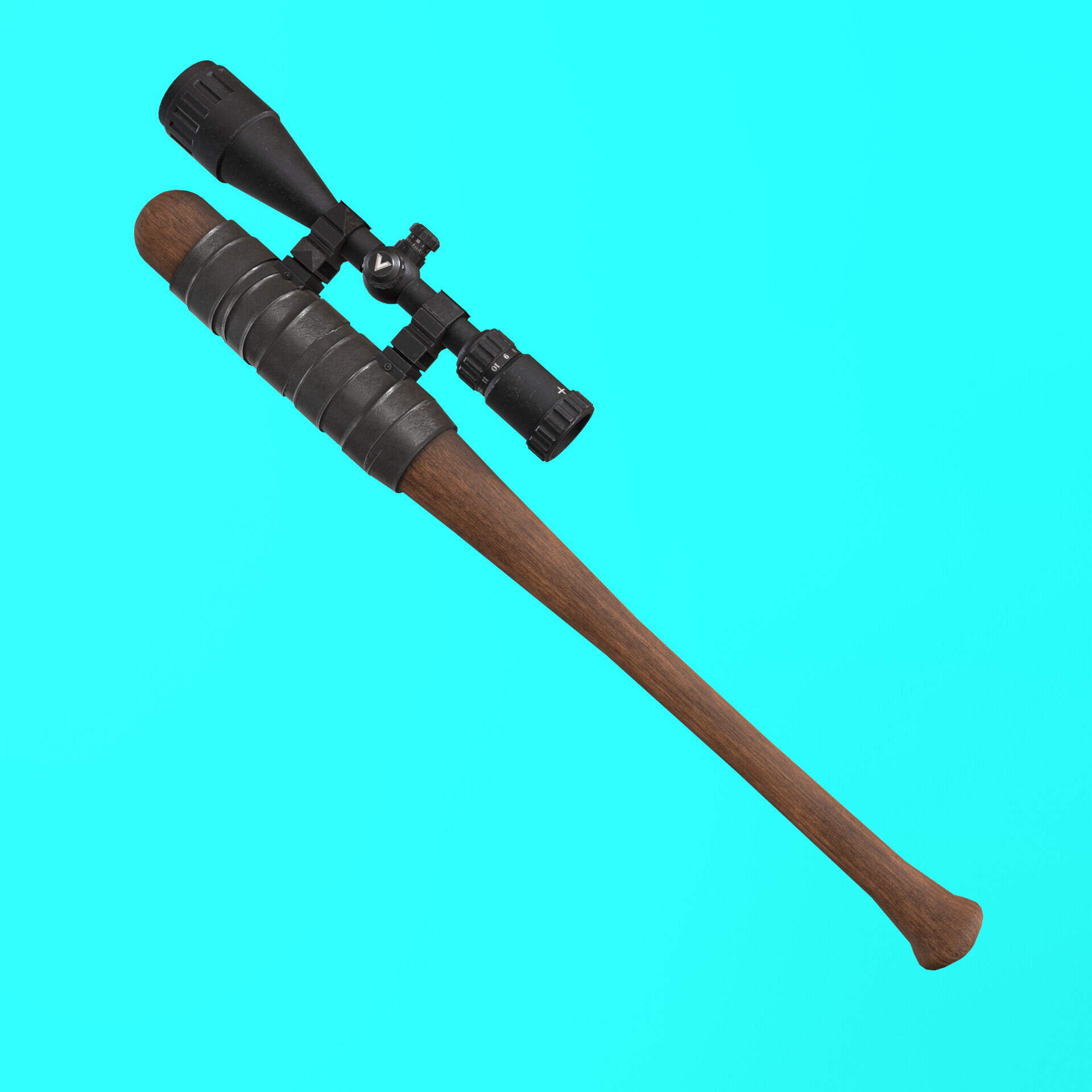 ArtStation - Baseball Bat with Scope