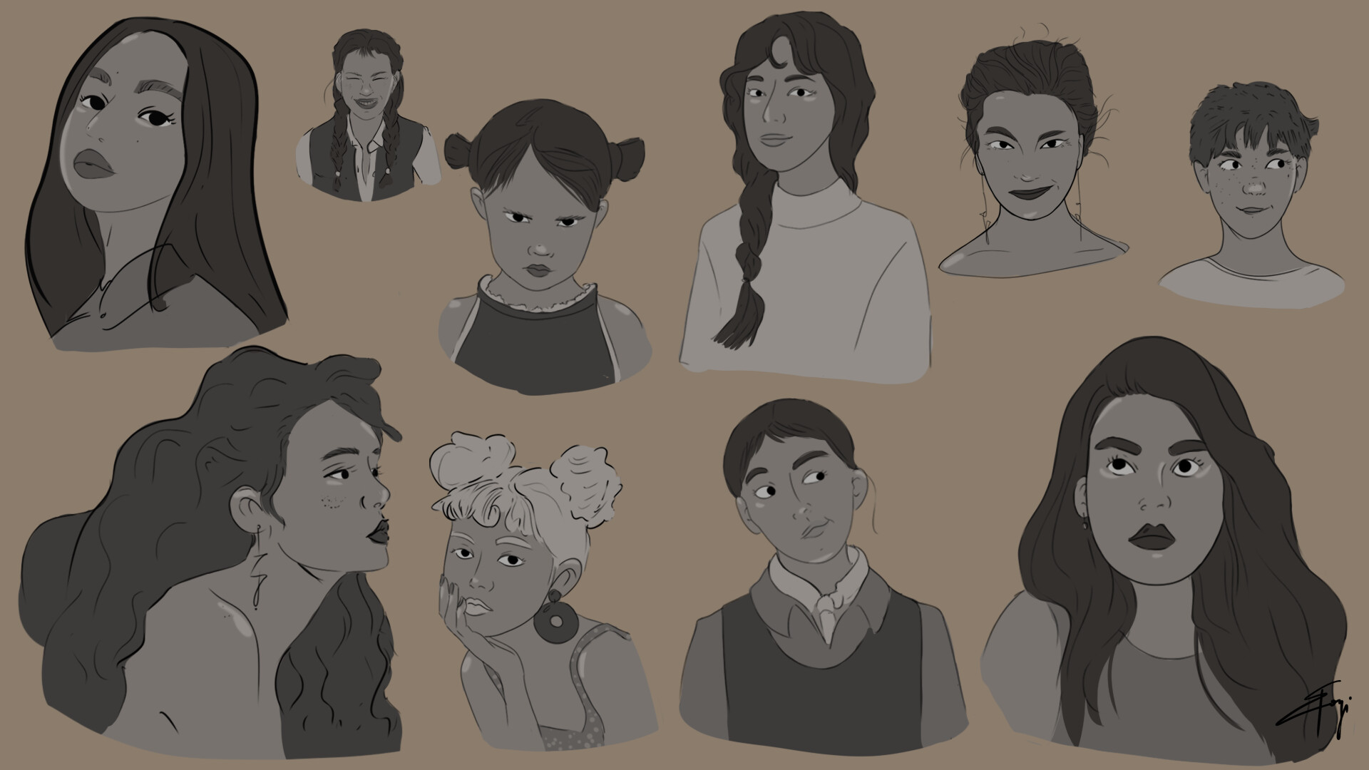 ArtStation - Character study