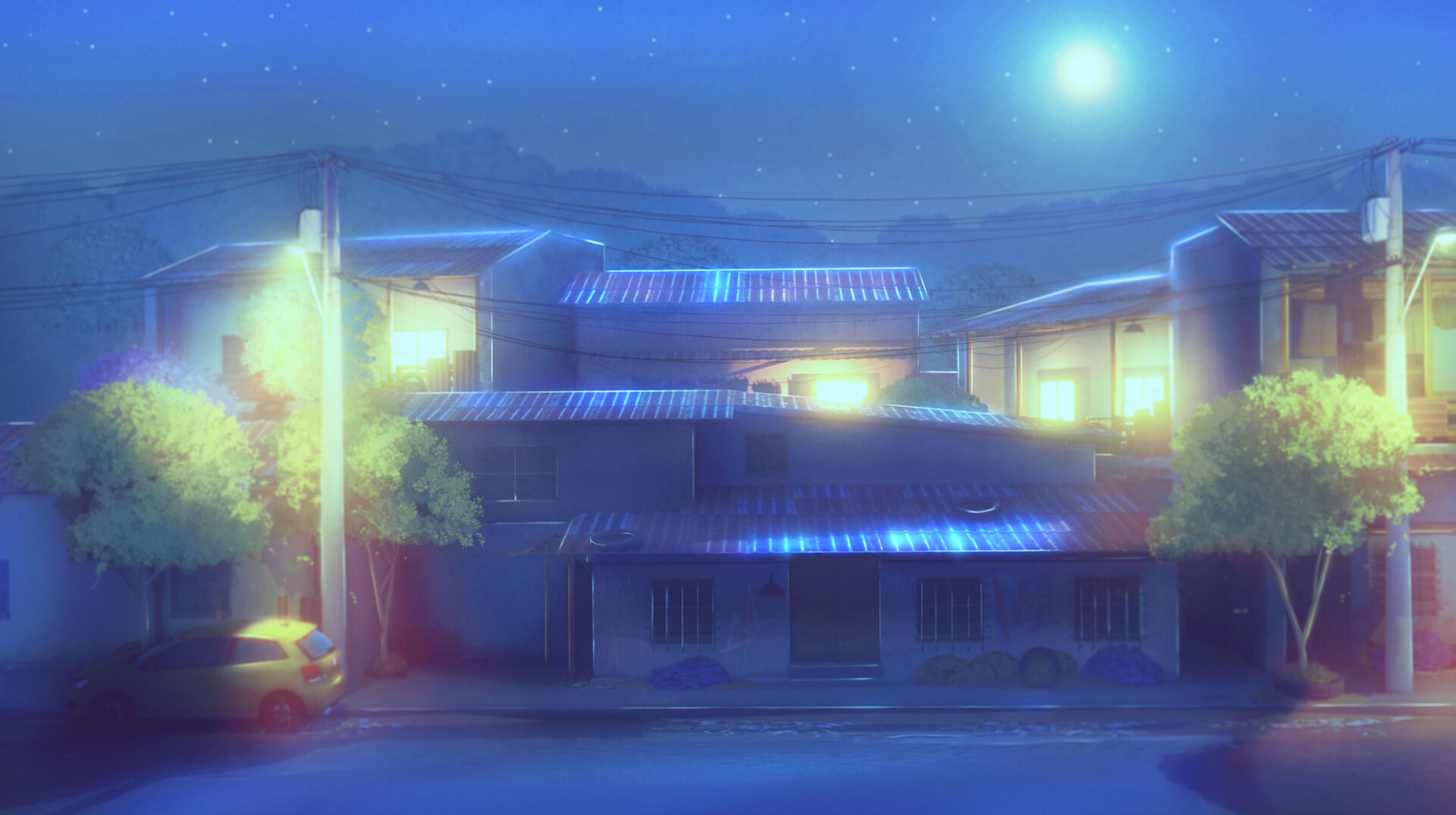 ArtStation - Ambrosio House - 3D to 2D style (After Remake)