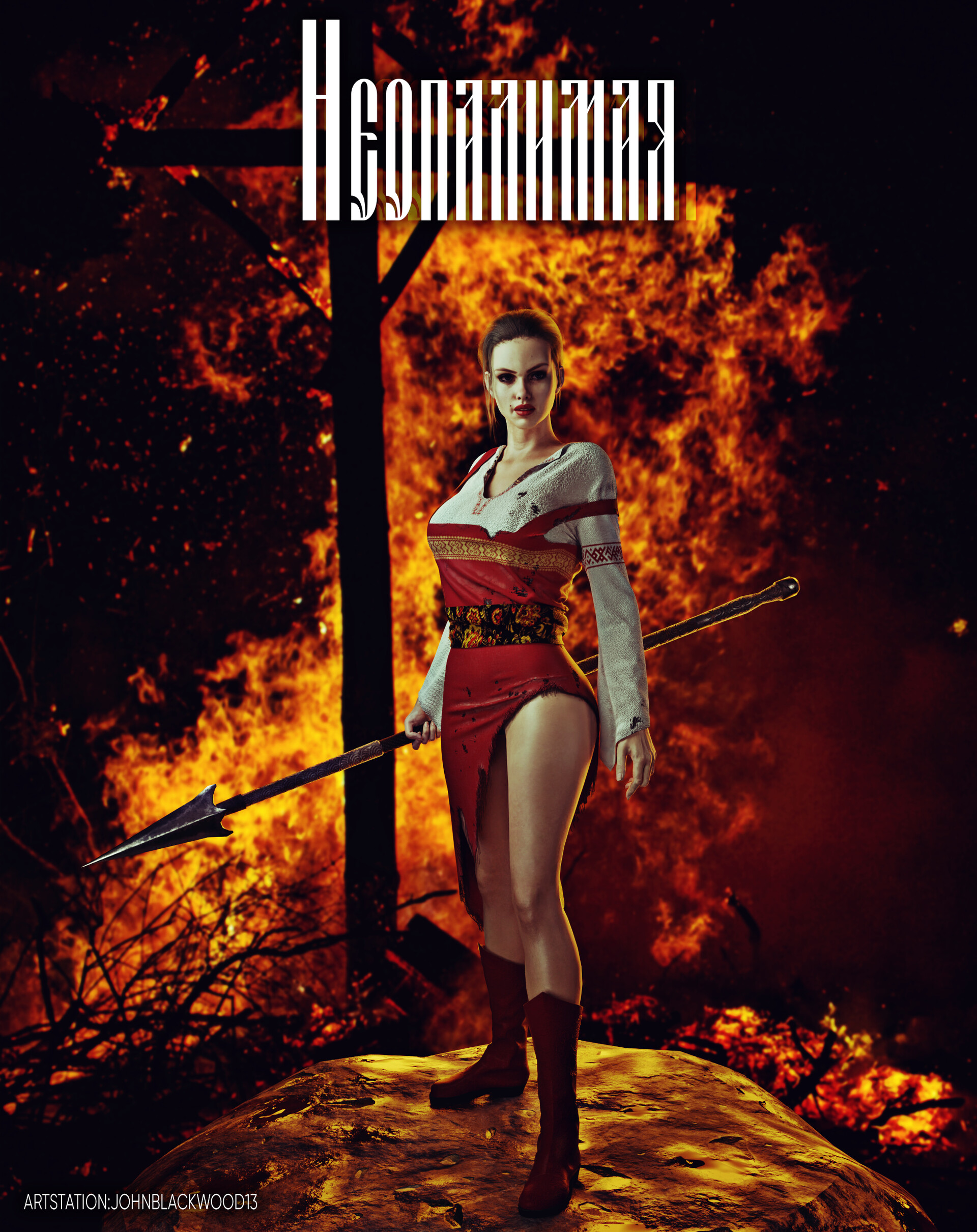 ArtStation - Olga, the unflamed