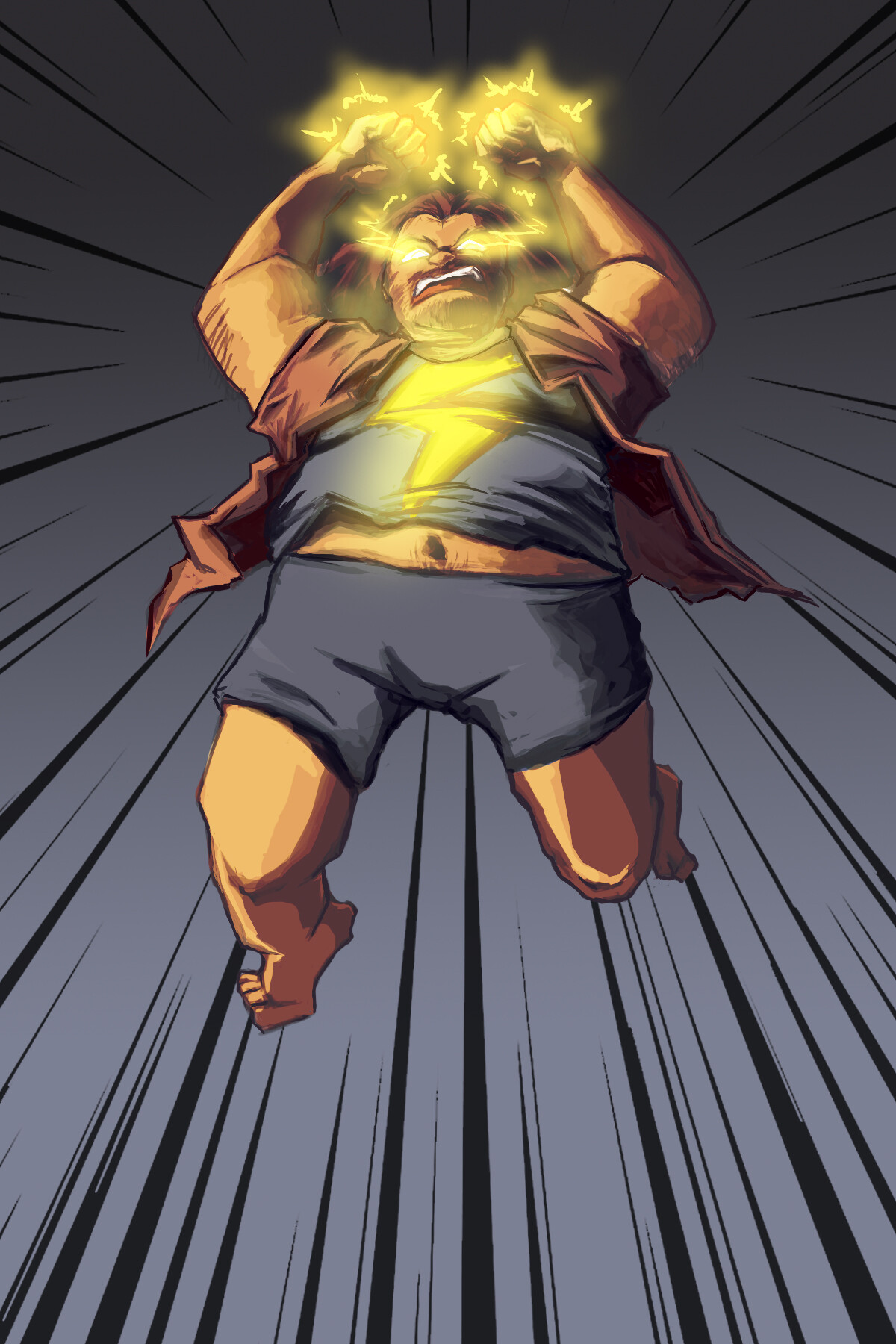 ArtStation - Retired Superhero - Duke