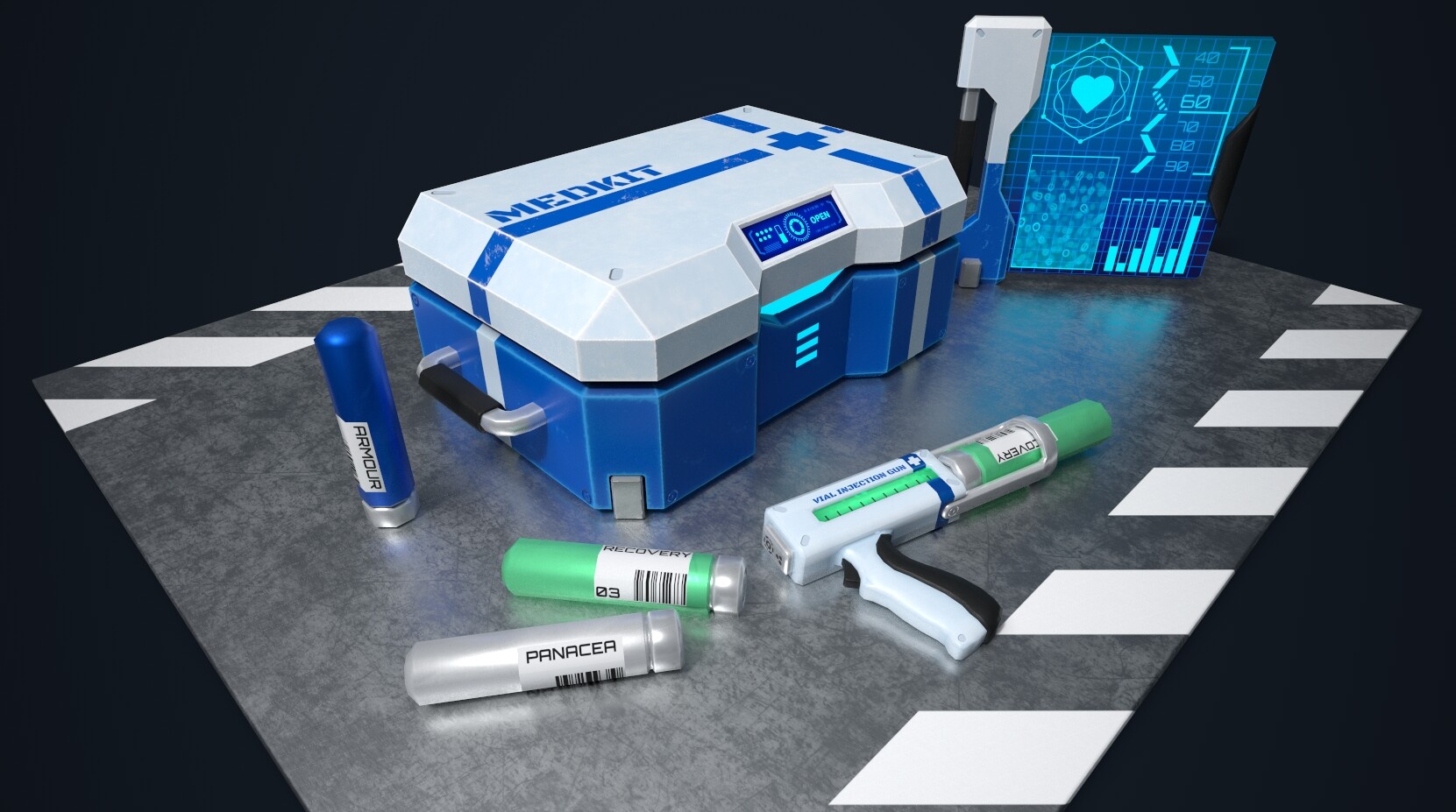 ArtStation - Stylized Medkit