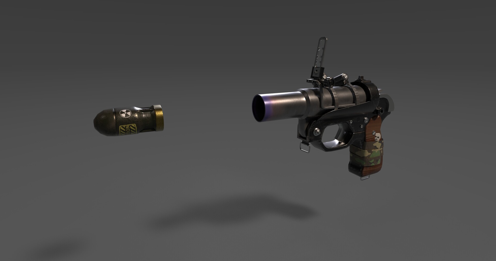 ArtStation - Leuchtpistole 42 / Flare Gun (German World War II)