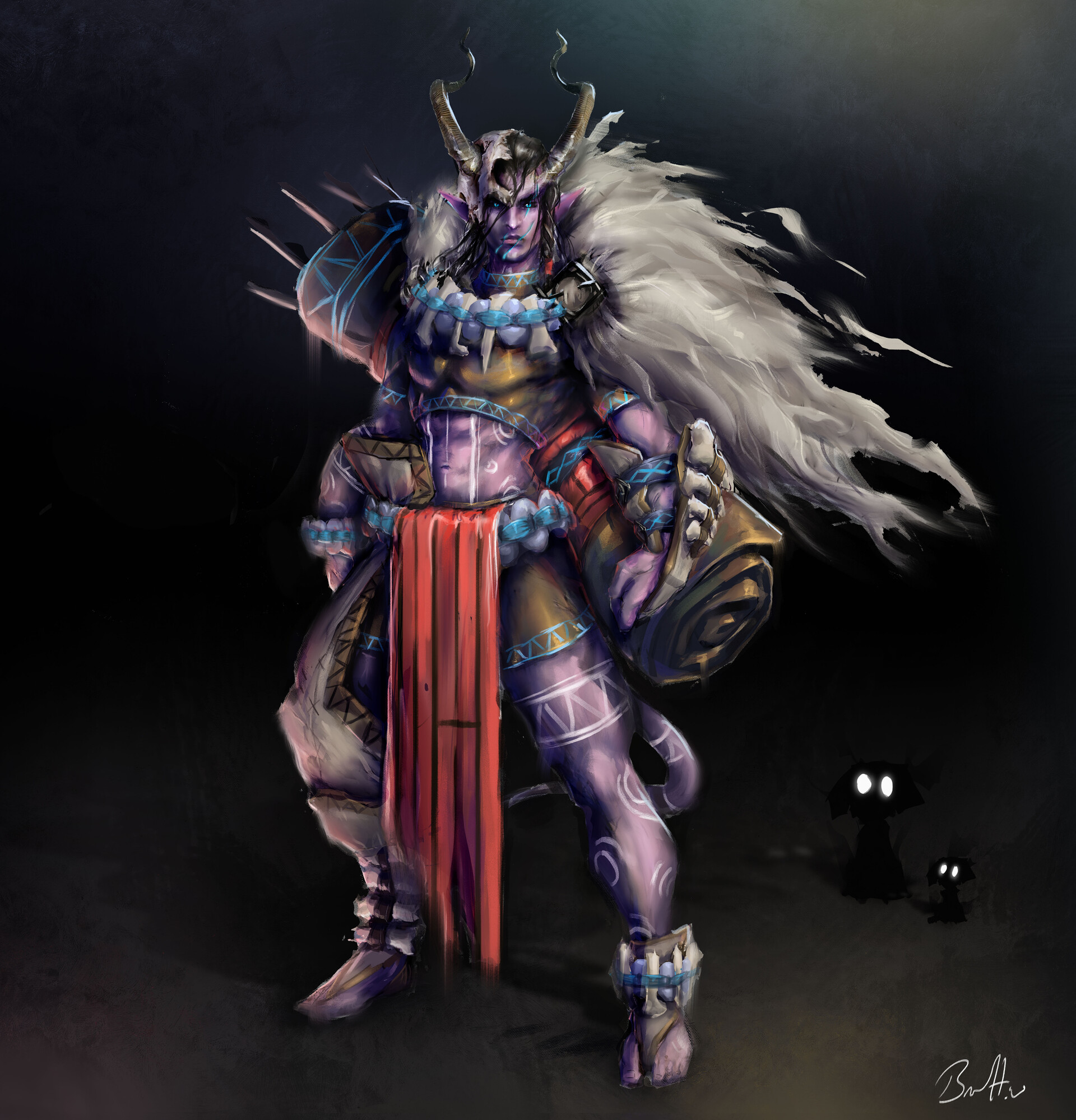 ArtStation - Tiefling Archer